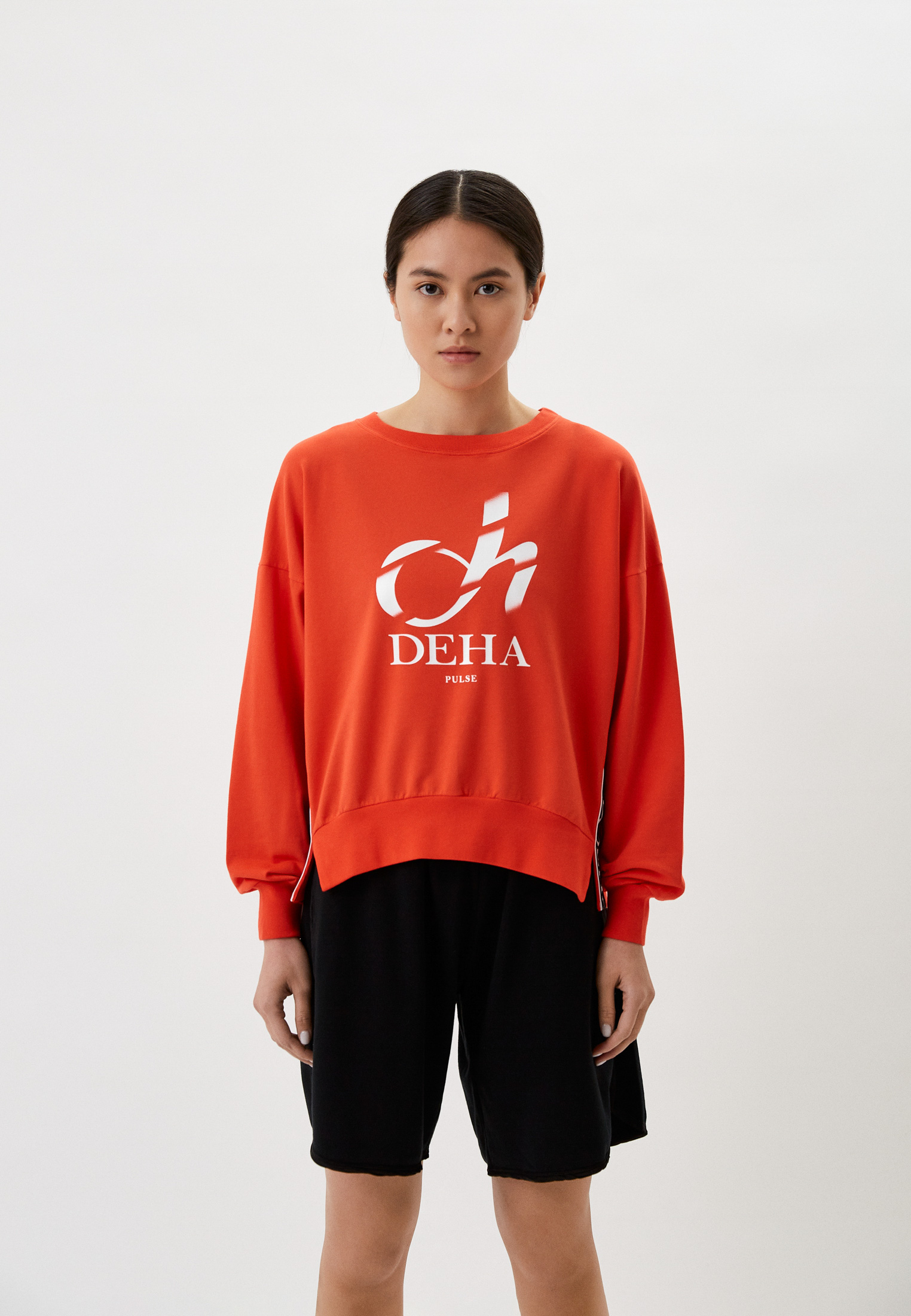 Свитшот Deha LOGO SWEATSHIRT, цвет: оранжевый, RTLABD502501 — купить в ...