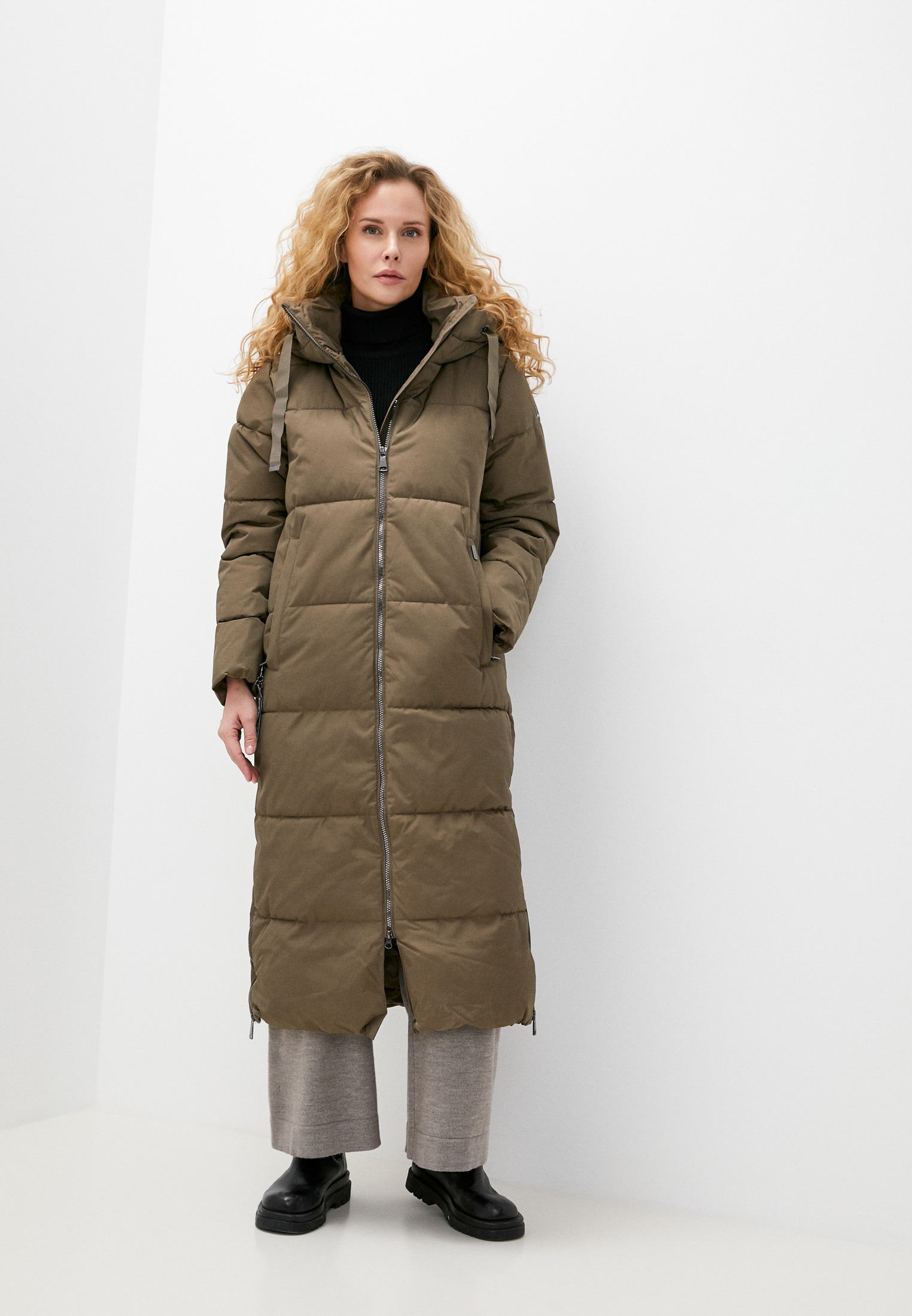 Куртка утепленная Luhta LUHTA HEINIS, цвет: коричневый, RTLABD695101 ...