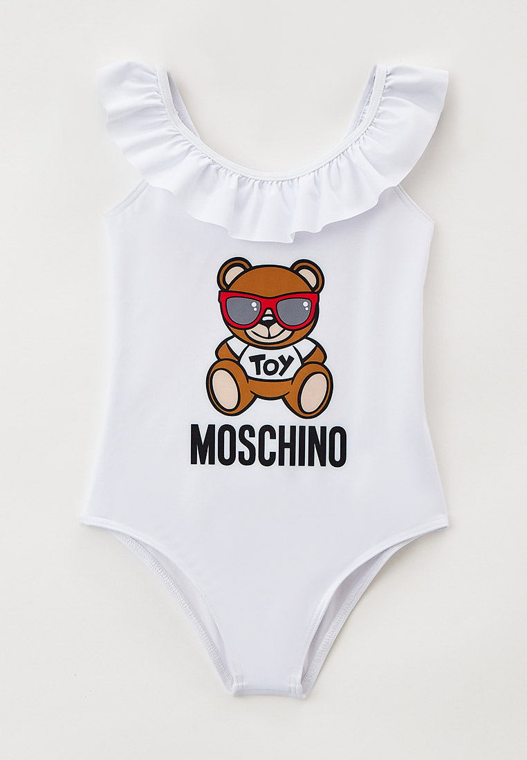Купальник Moschino Kid, цвет: белый, RTLABD835101 — купить в интернет ...