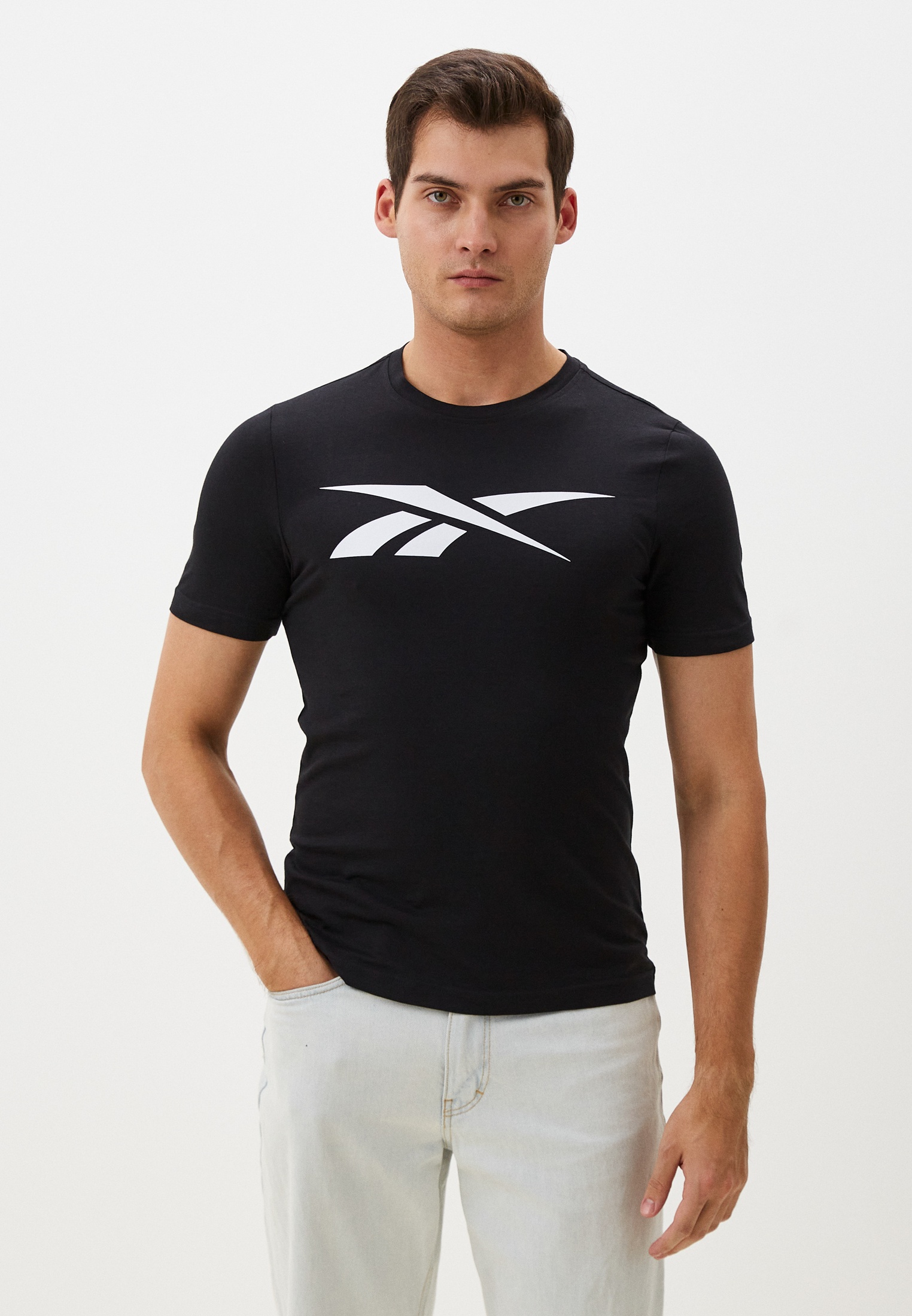 Футболка Reebok GS VECTOR TEE, цвет: черный, RTLABD906904 — купить в ...