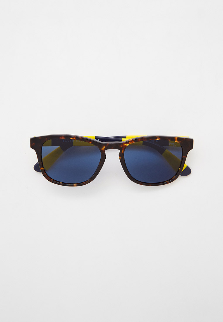 Очки солнцезащитные Polo Ralph Lauren PH4170 513480, цвет: коричневый ...