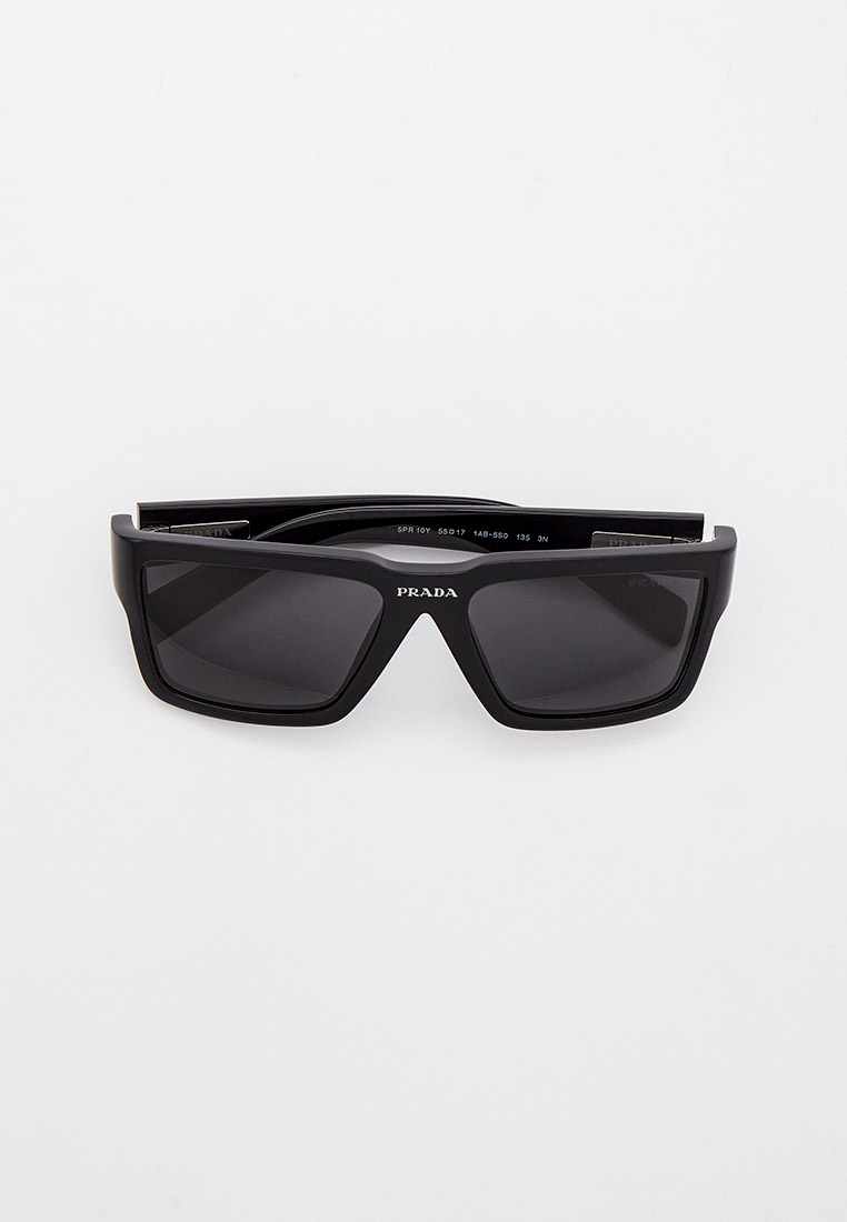 Очки солнцезащитные Prada PR 10YS 1AB5S0 , цвет: черный, RTLABE044601 ...
