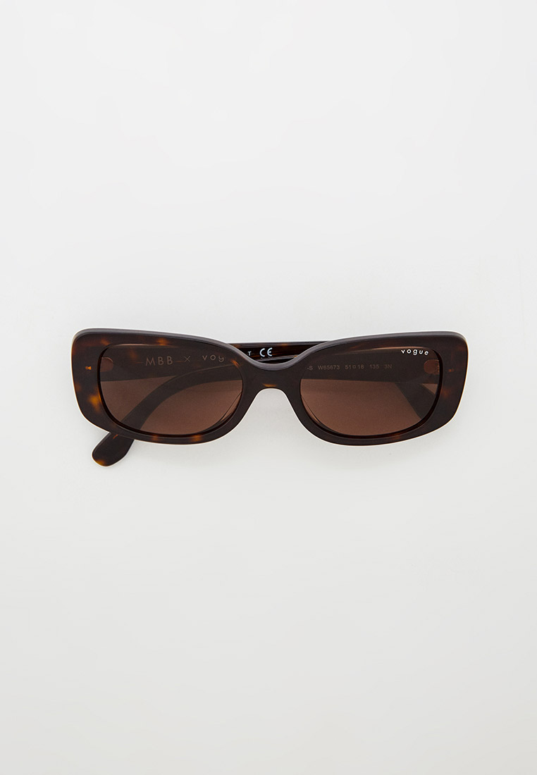 Очки солнцезащитные Vogue® Eyewear VO5414S W65673 , цвет: коричневый ...