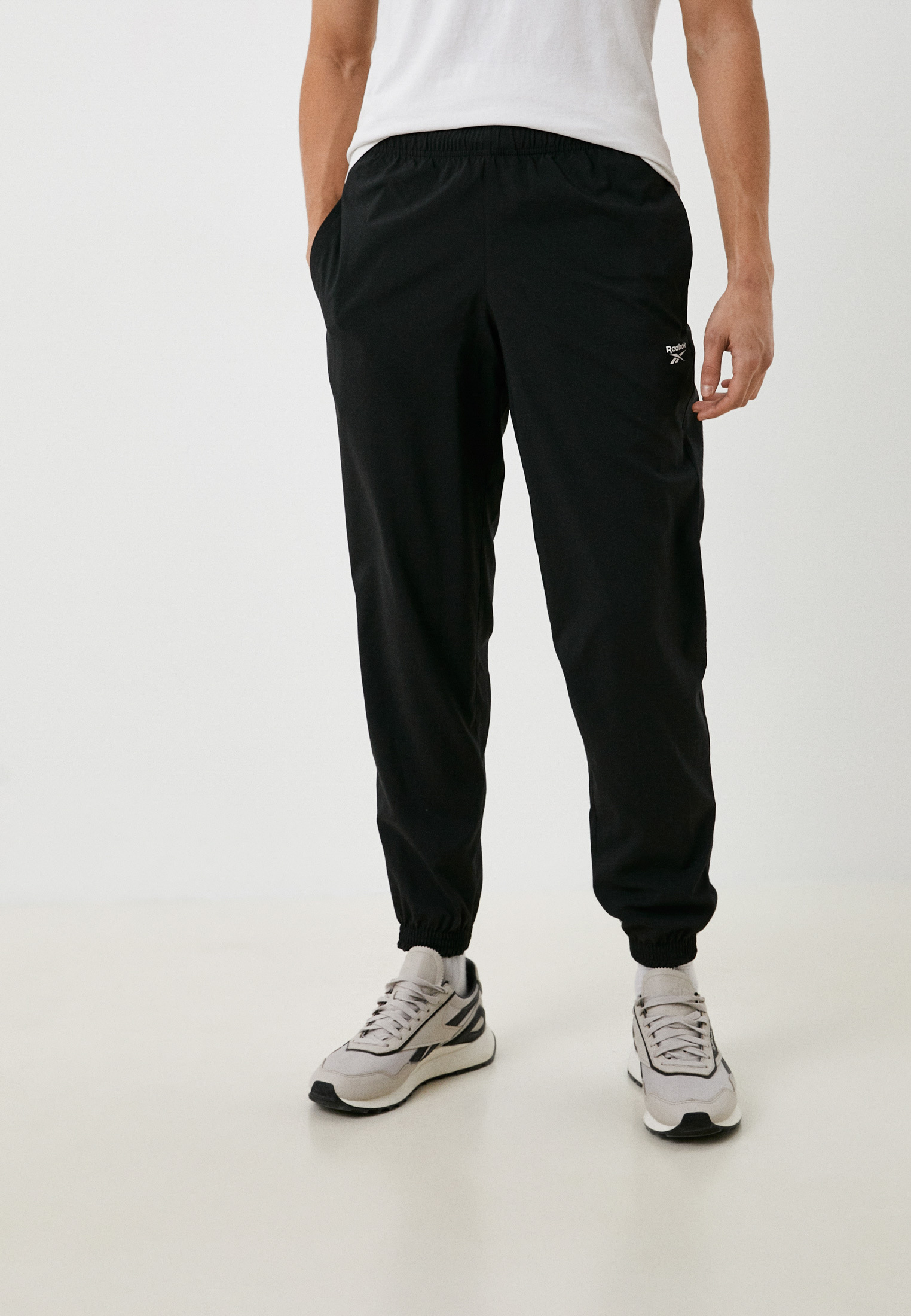 Брюки спортивные Reebok TE WVN C LINED PANT, цвет: черный, RTLABE752002 ...