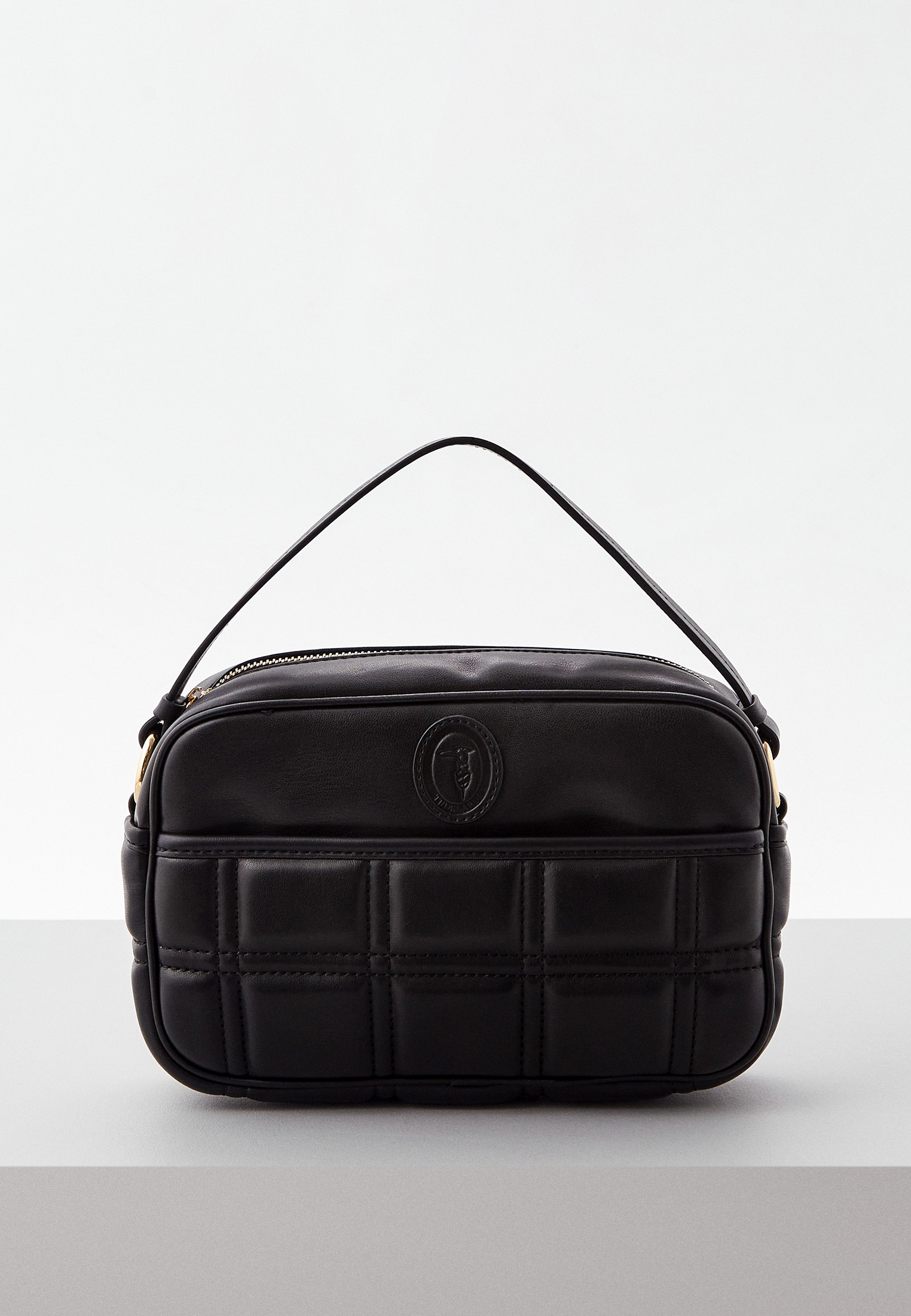 Сумка Trussardi, цвет: черный, RTLABF457101 — купить в интернет ...