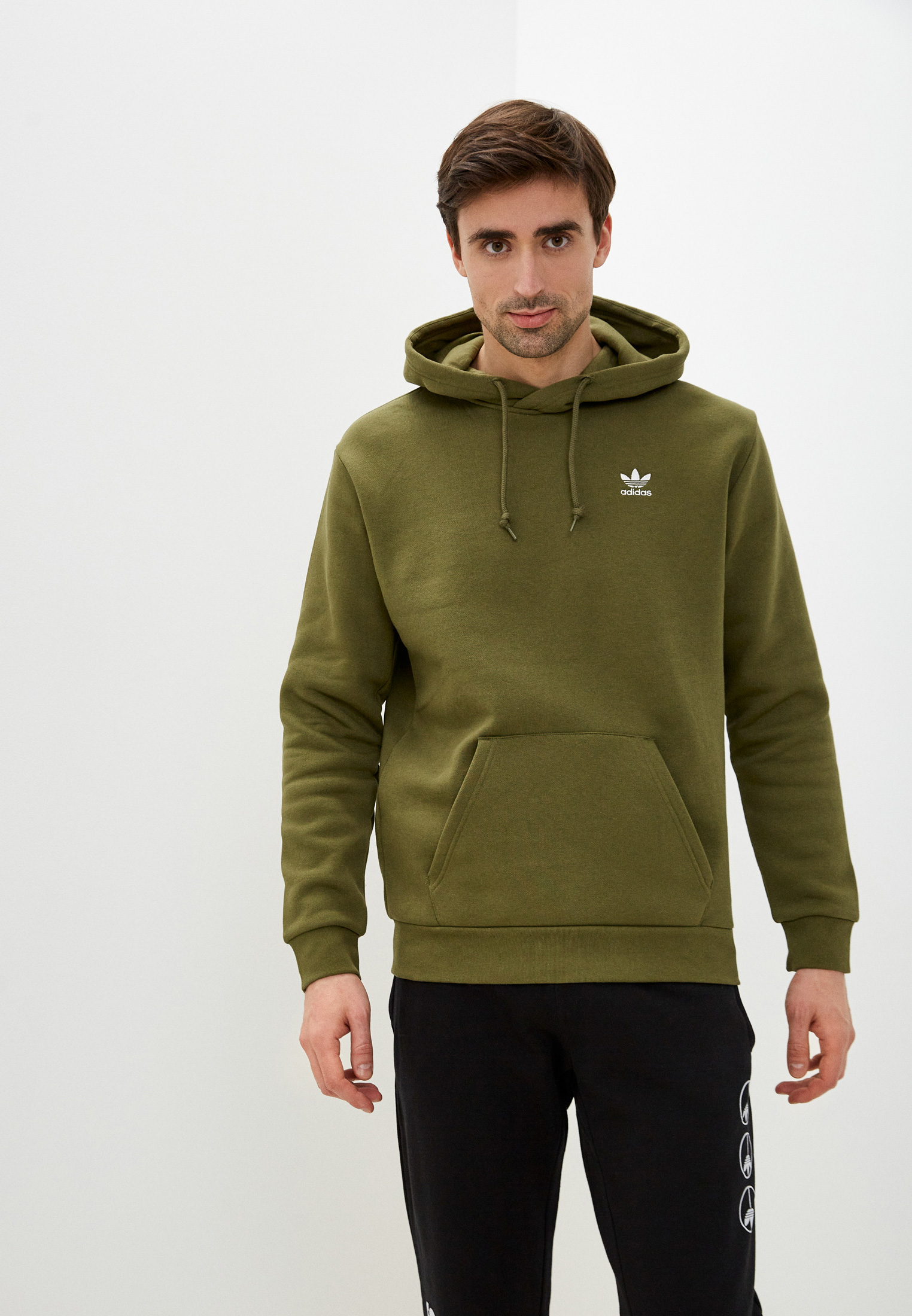 Худи adidas Originals ESSENTIAL HOODY, цвет: хаки, RTLABG208801 ...