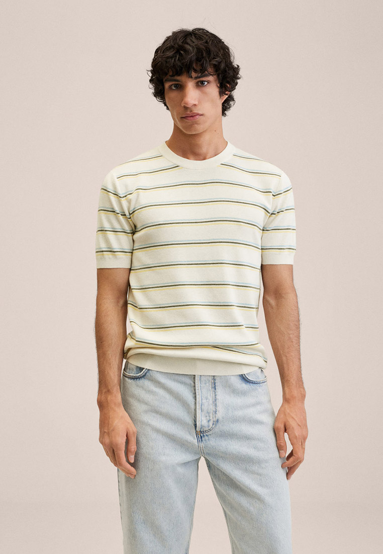 Джемпер Mango Man LEROS, цвет: белый, RTLABG551401 — купить в интернет ...