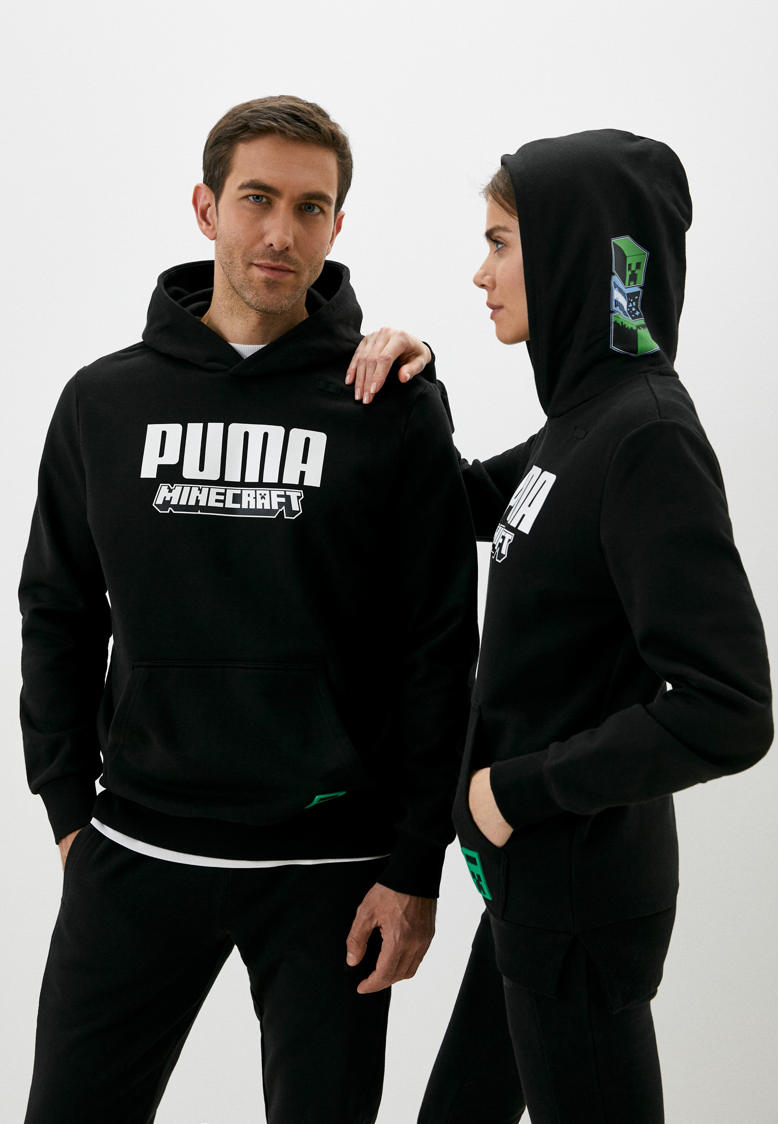 Худи PUMA x MINECRAFT, Hoodie, цвет: черный, RTLABG711101 — купить в ...