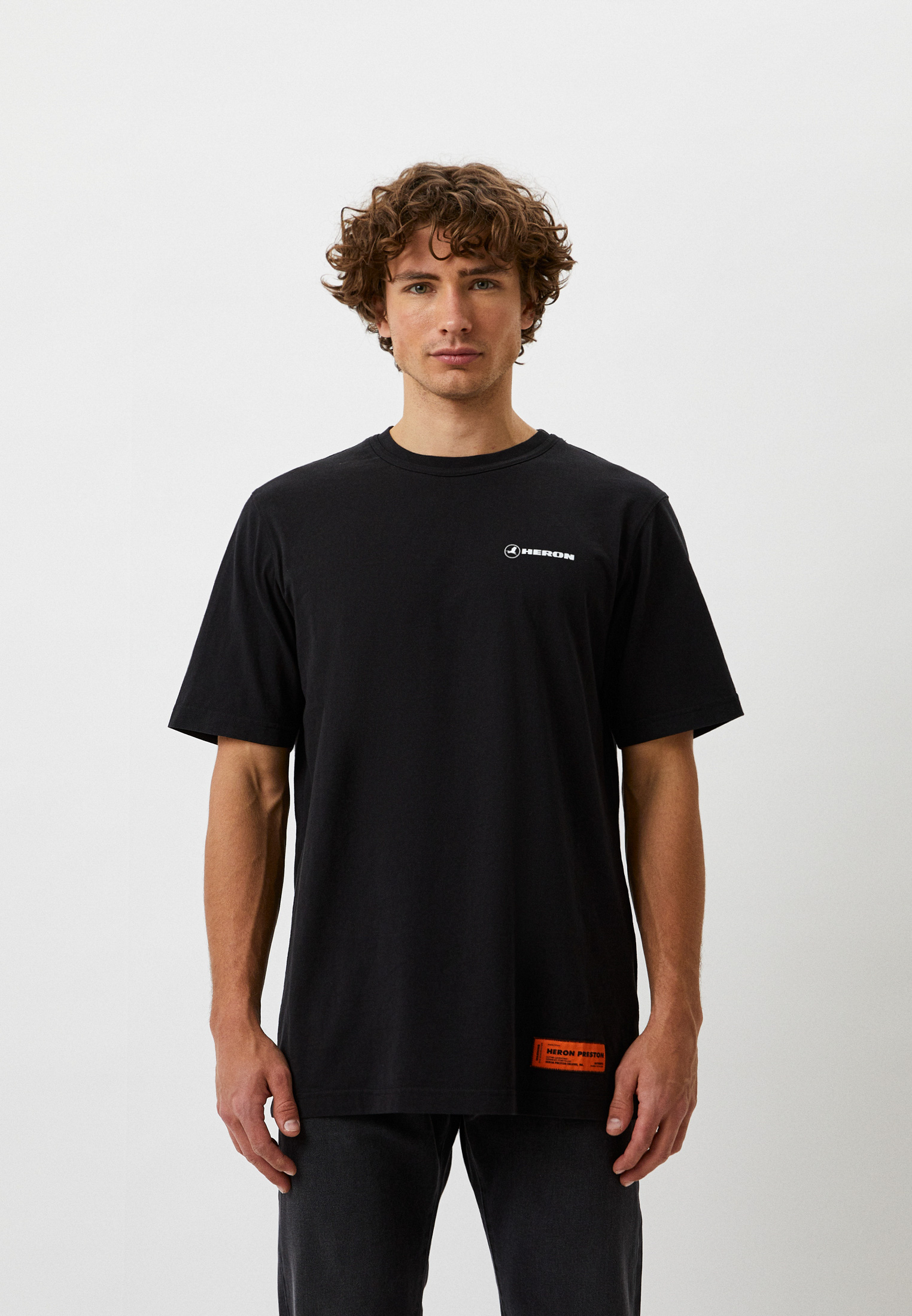 Футболка Heron Preston, цвет: черный, RTLABG767901 — купить в интернет ...