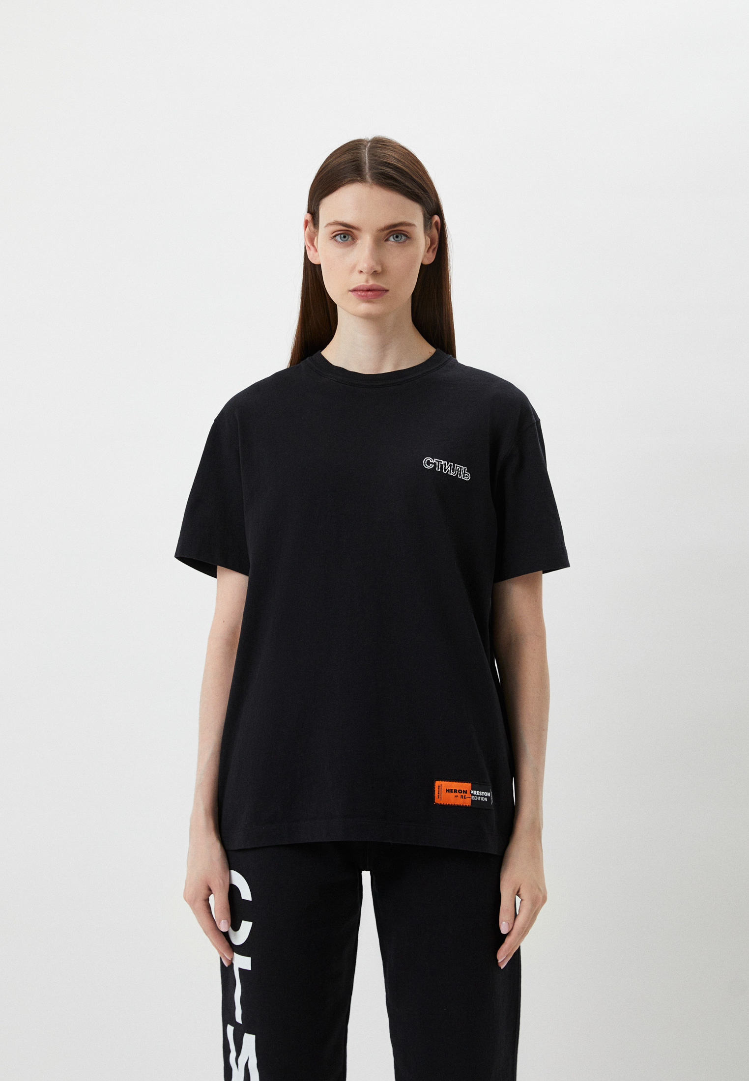Футболка Heron Preston, цвет: черный, RTLABG769401 — купить в интернет ...