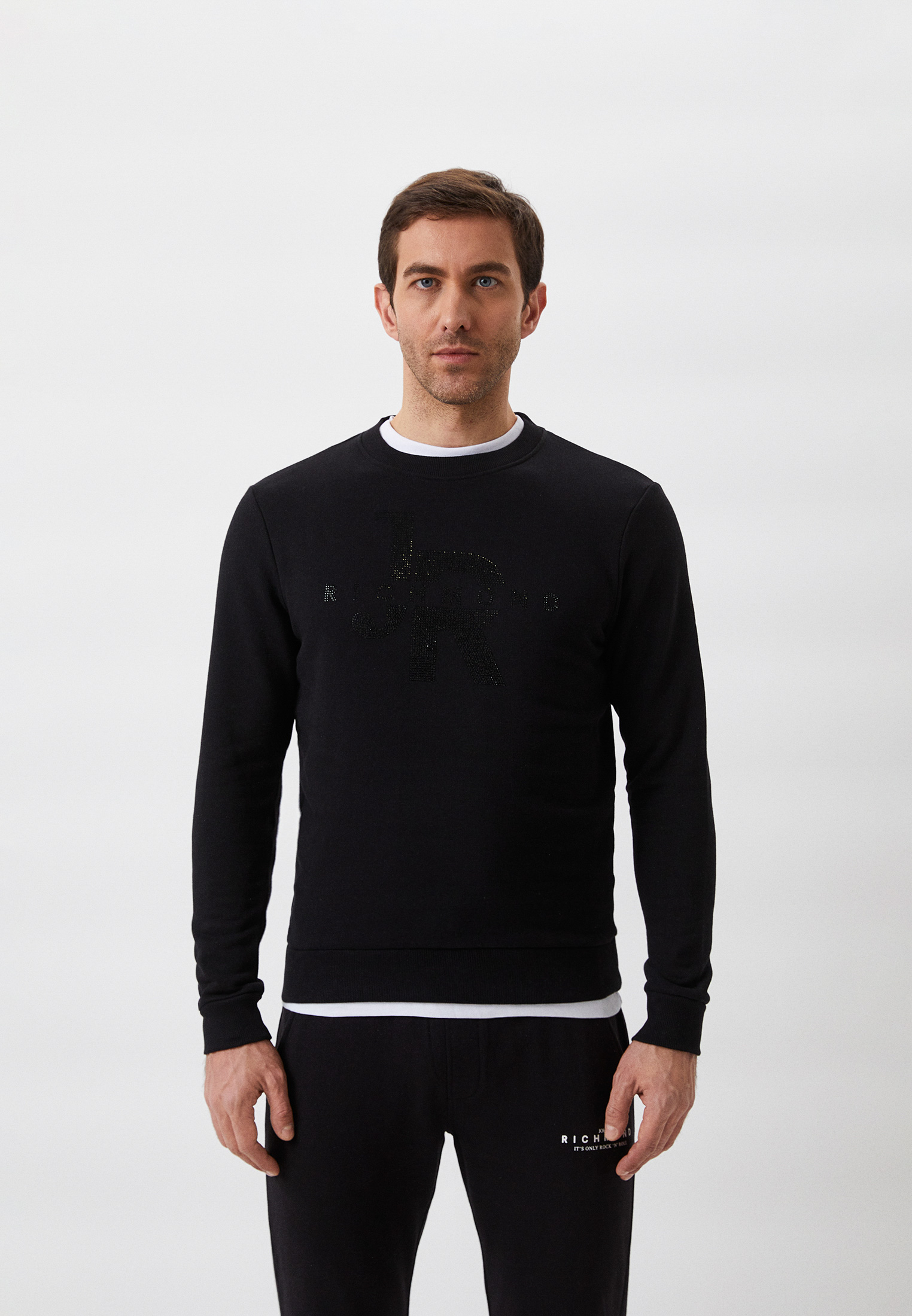 Свитшот John Richmond, цвет: черный, RTLABH254701 — купить в интернет ...