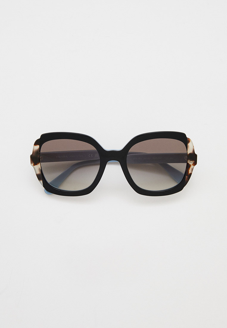 Очки солнцезащитные Prada PR 16US KHR0A7, цвет: черный, RTLABI060402 ...