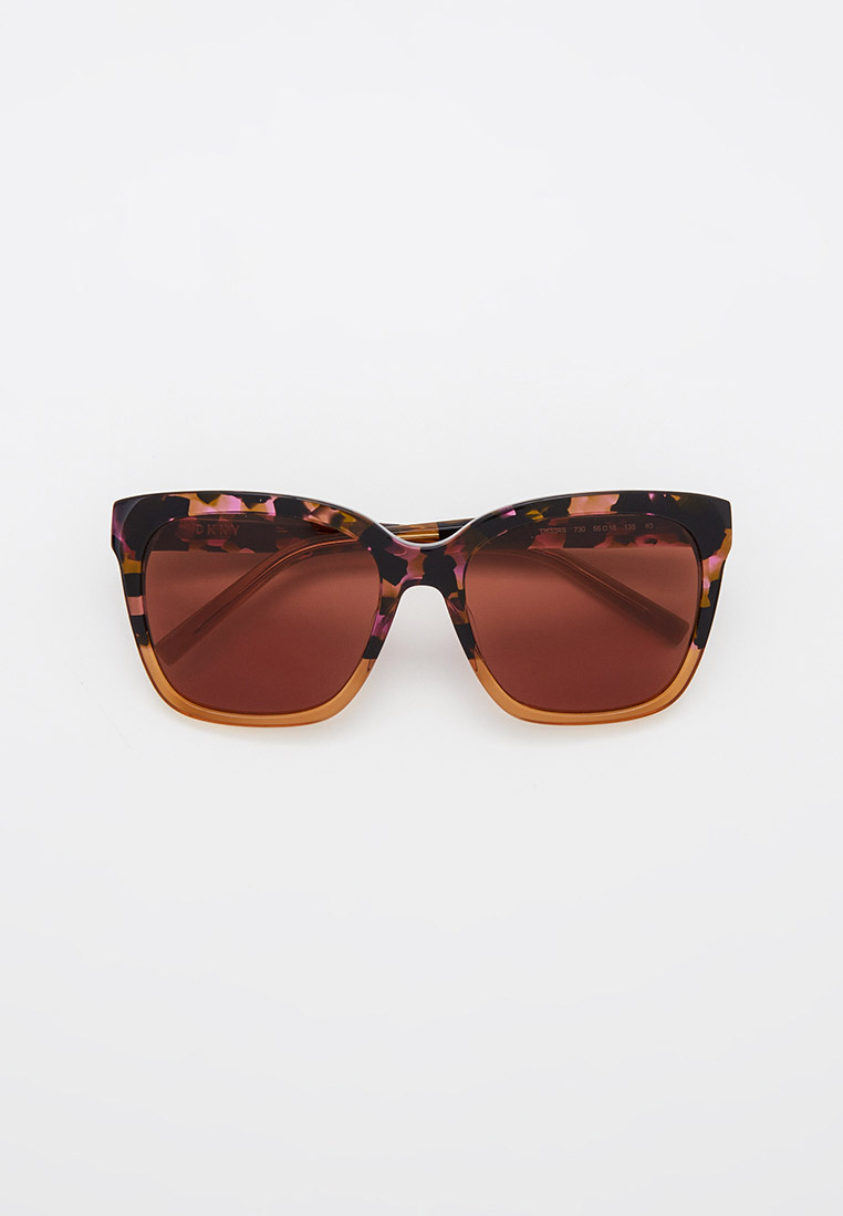 Очки солнцезащитные DKNY DK534S 730, цвет: коричневый, RTLABI175801 ...