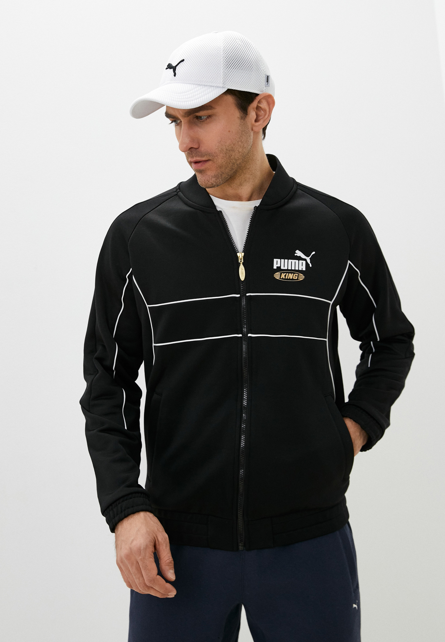 Олимпийка PUMA King Track Jacket PT, цвет: черный, RTLABI240501 ...