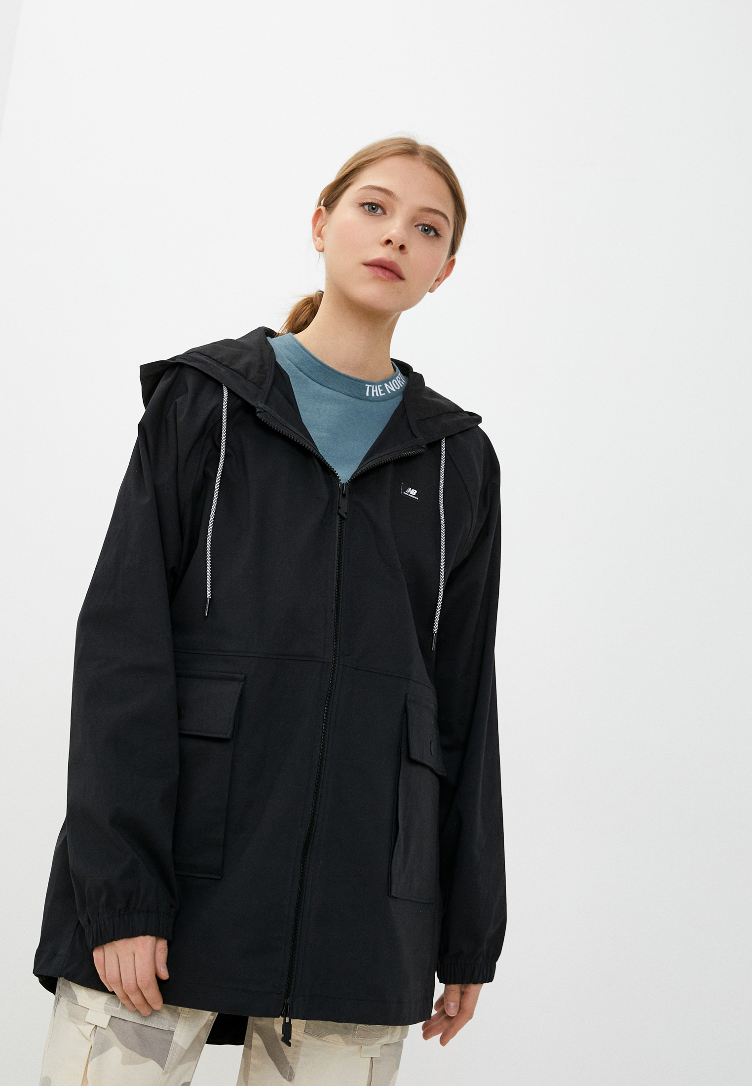 Парка New Balance NB Athletics Renew Utility Jacket, цвет: черный ...