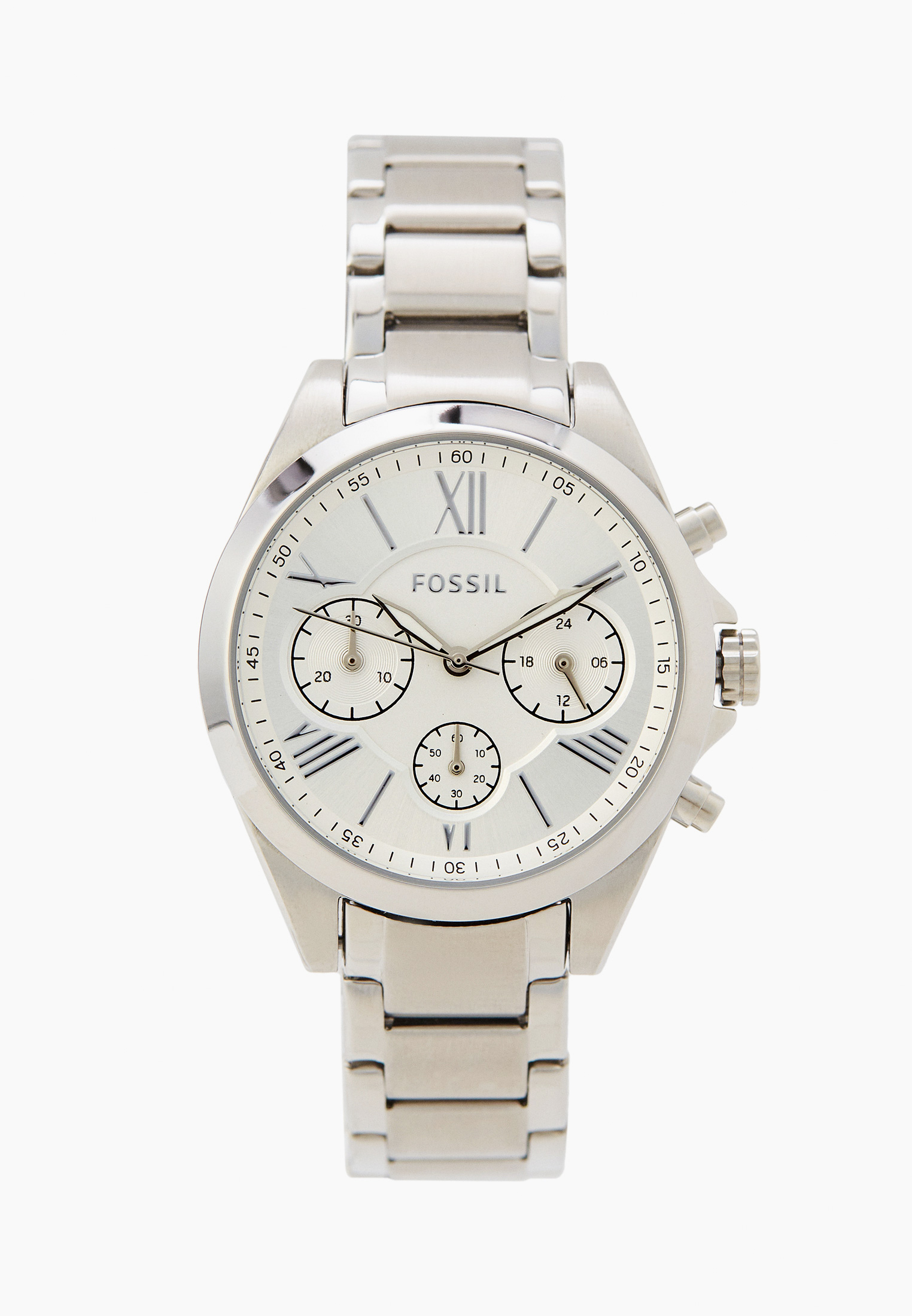 Часы Fossil BQ3035, цвет: серебряный, RTLABI497201 — купить в интернет-магазине Lamoda