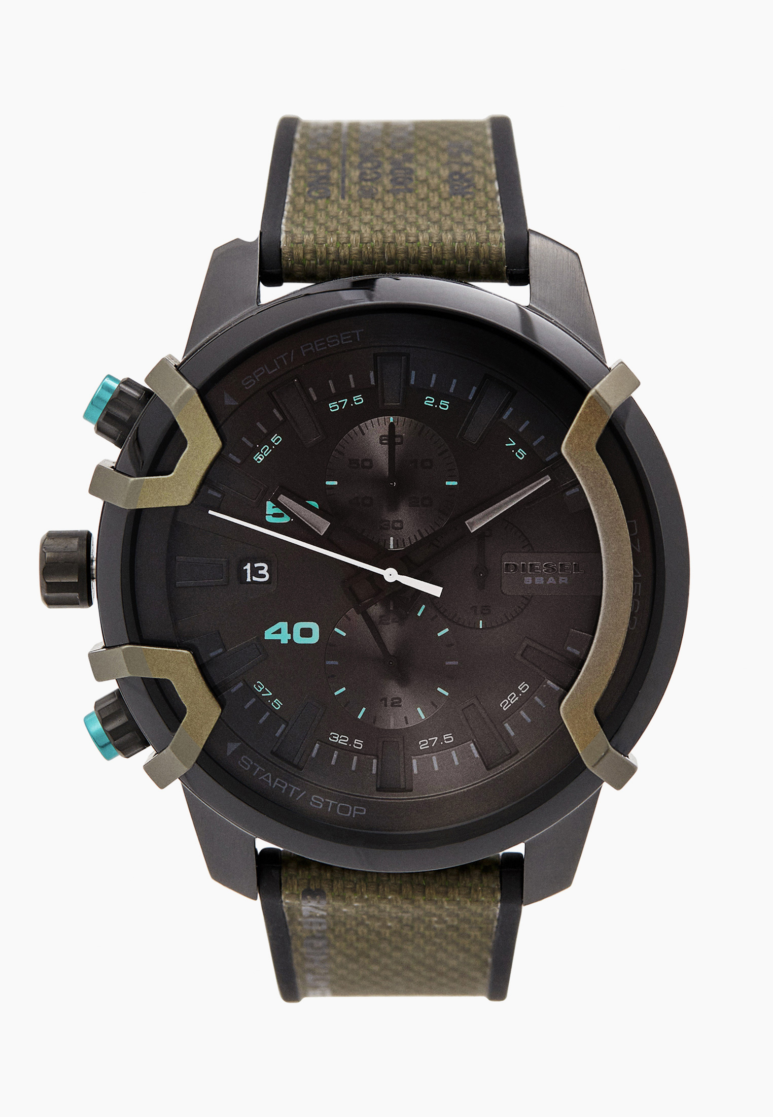 Часы Diesel DZ4563, цвет: хаки, RTLABI500401 — купить в интернет ...