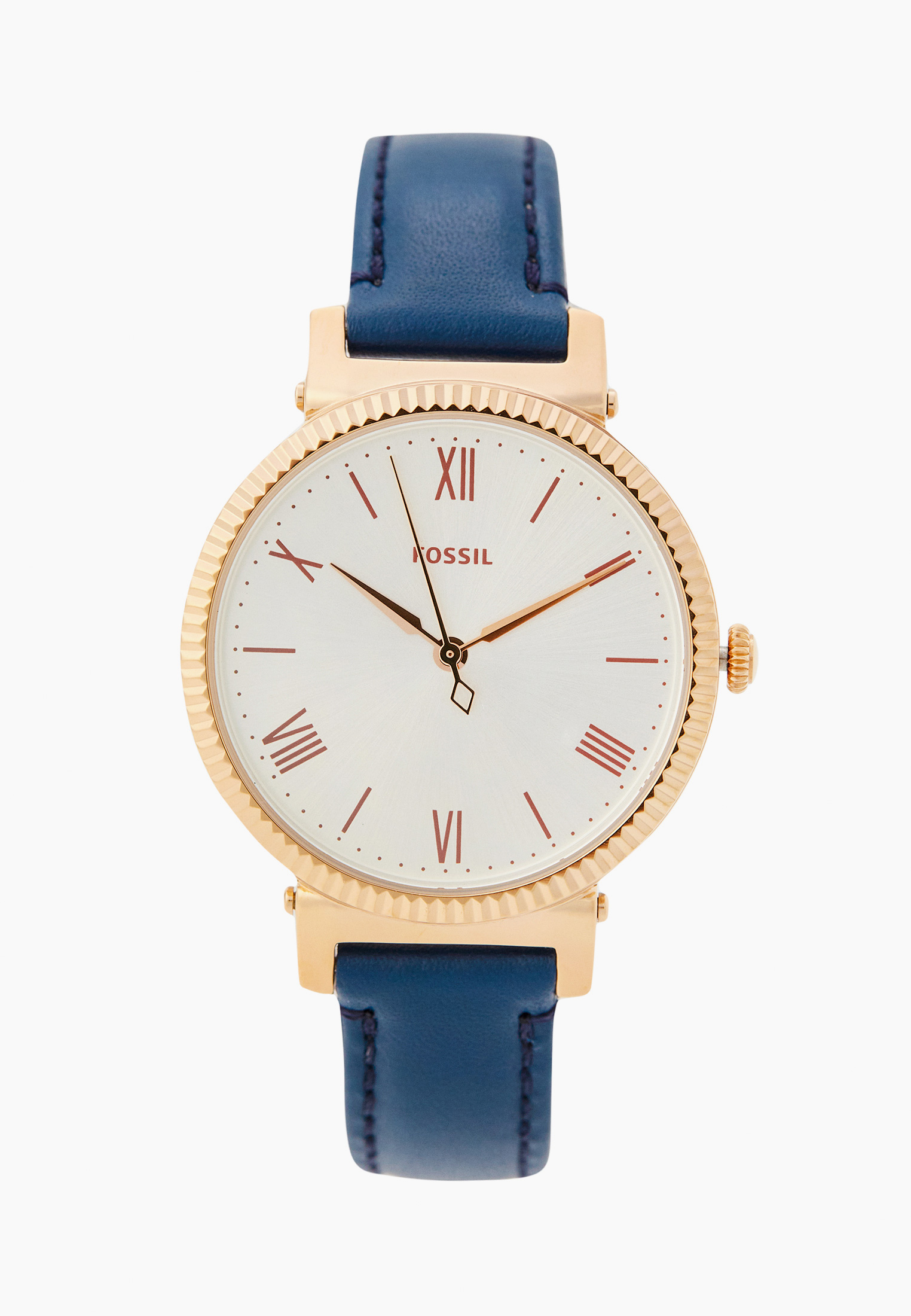 Часы Fossil Es4862 цвет синий Rtlabi502401 — купить в интернет магазине Lamoda