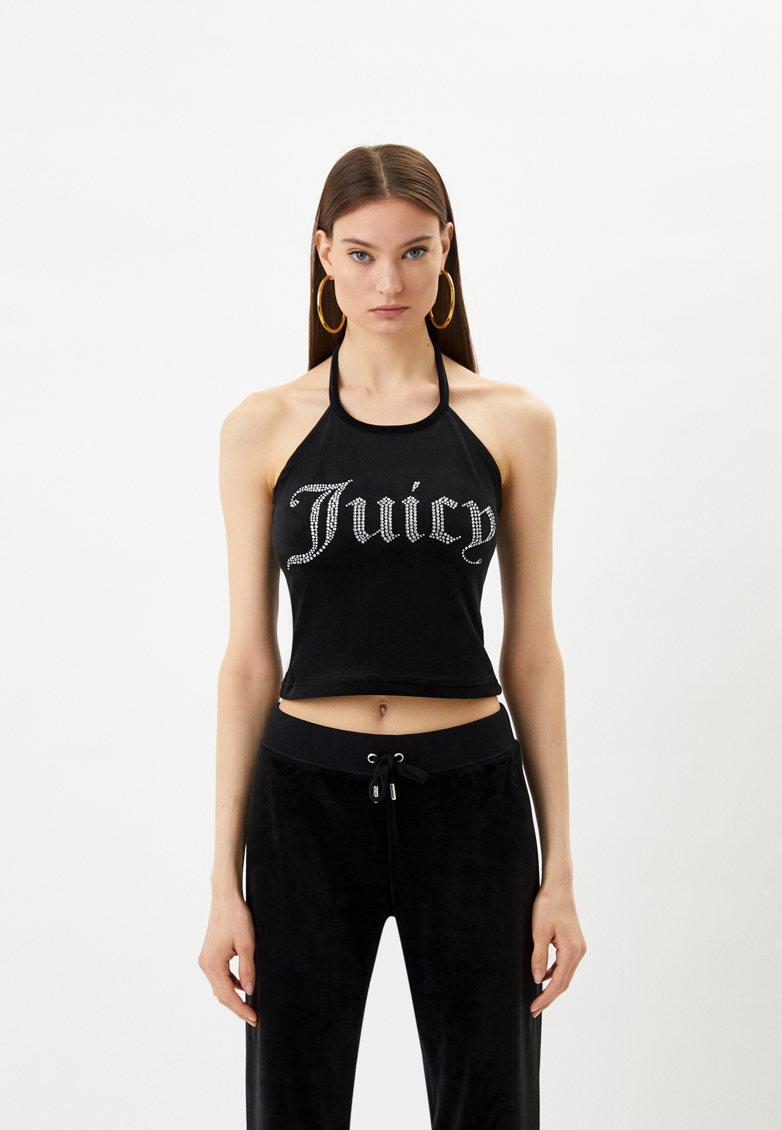 Топ Juicy Couture, цвет: черный, RTLABJ193901 — купить в интернет ...