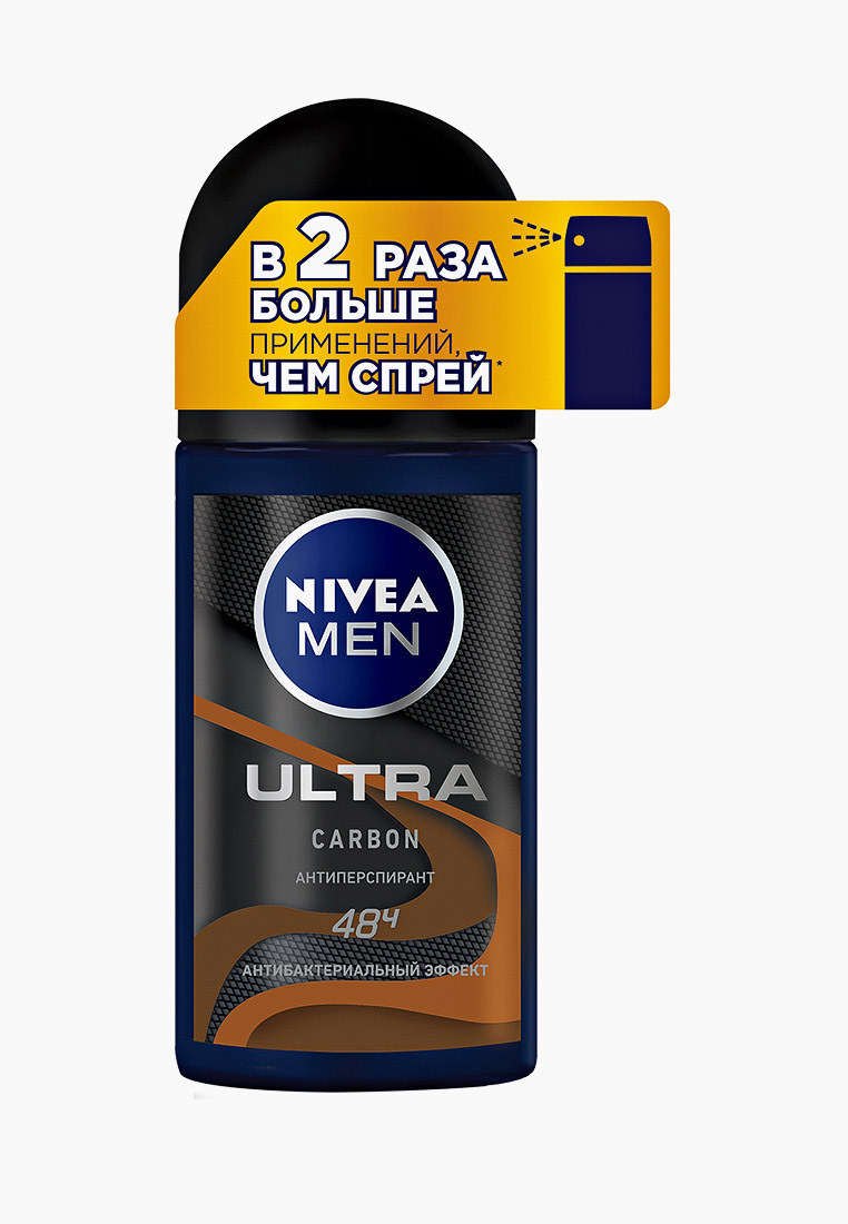 Дезодорант шариковый Nivea Део-Шарик ULTRA CARBON антибактериальный ...
