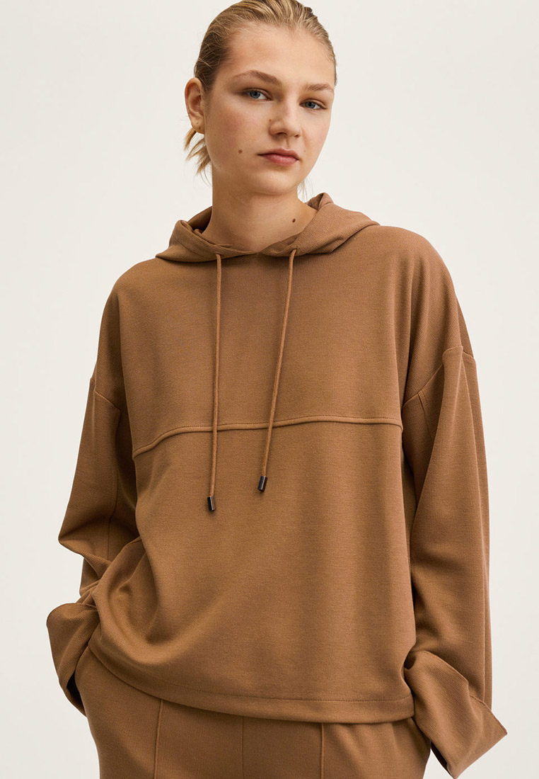 Худи Mango ANDREA, цвет: коричневый, RTLABK299201 — купить в интернет ...