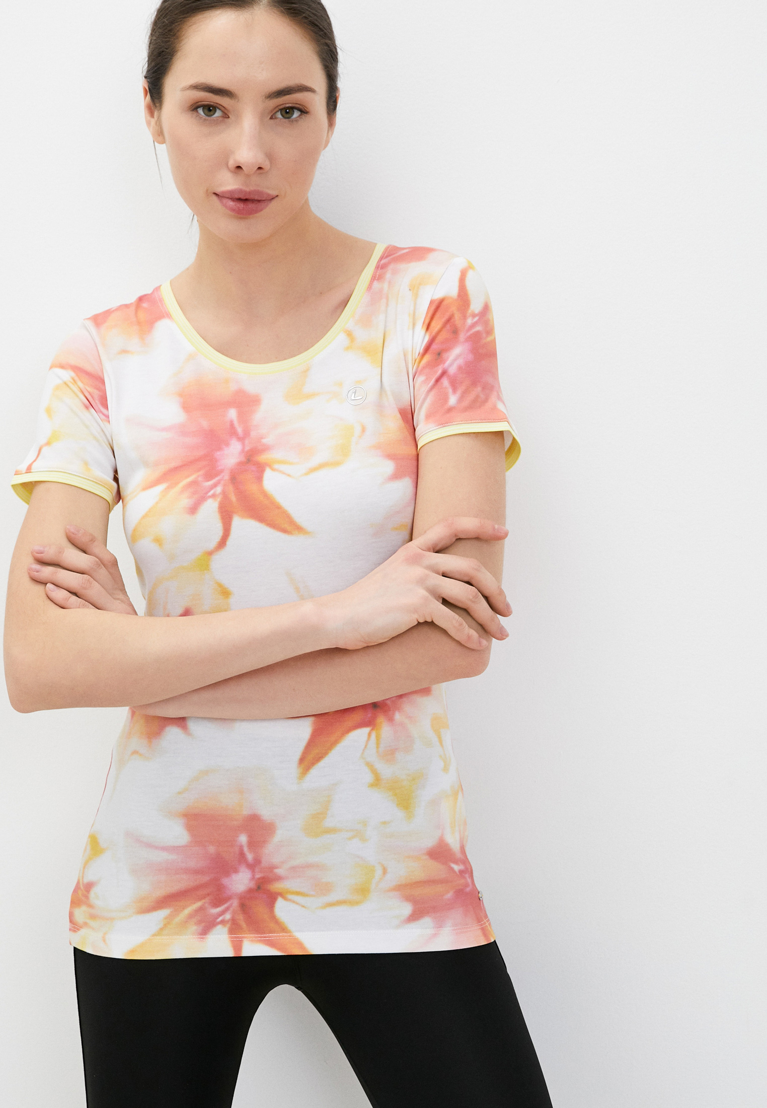 Футболка Luhta HEIMI, цвет: мультиколор, RTLABK847501 — купить в интернет-магазине Lamoda