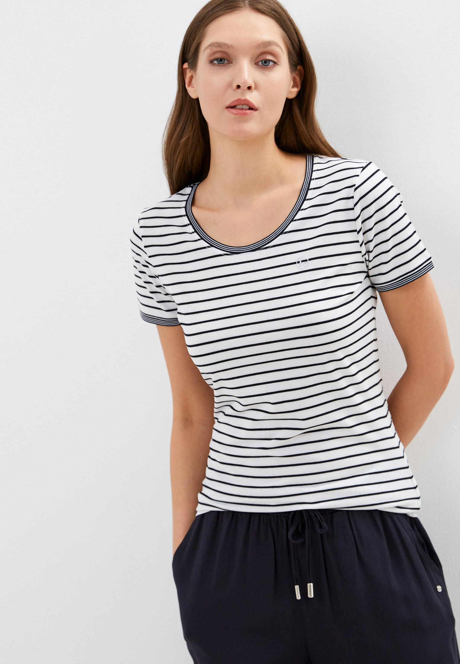 Футболка Luhta HEIMI, цвет: белый, RTLABK847601 — купить в интернет-магазине Lamoda