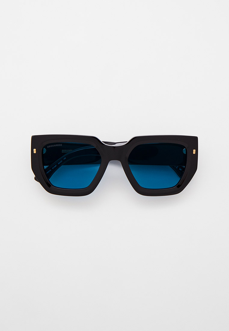 Очки солнцезащитные Dsquared2 D2 0031/S ETJ, цвет: черный, RTLABL336101 ...