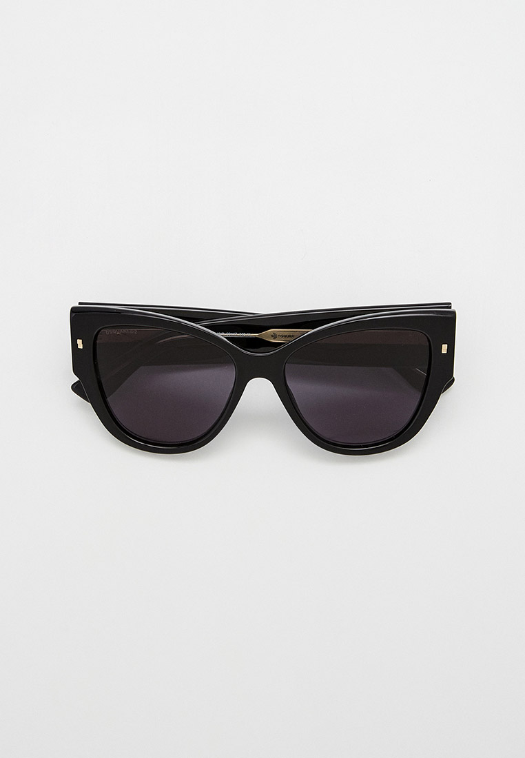 Очки солнцезащитные Dsquared2 D2 0016/S 2M2, цвет: черный, RTLABN480801 ...