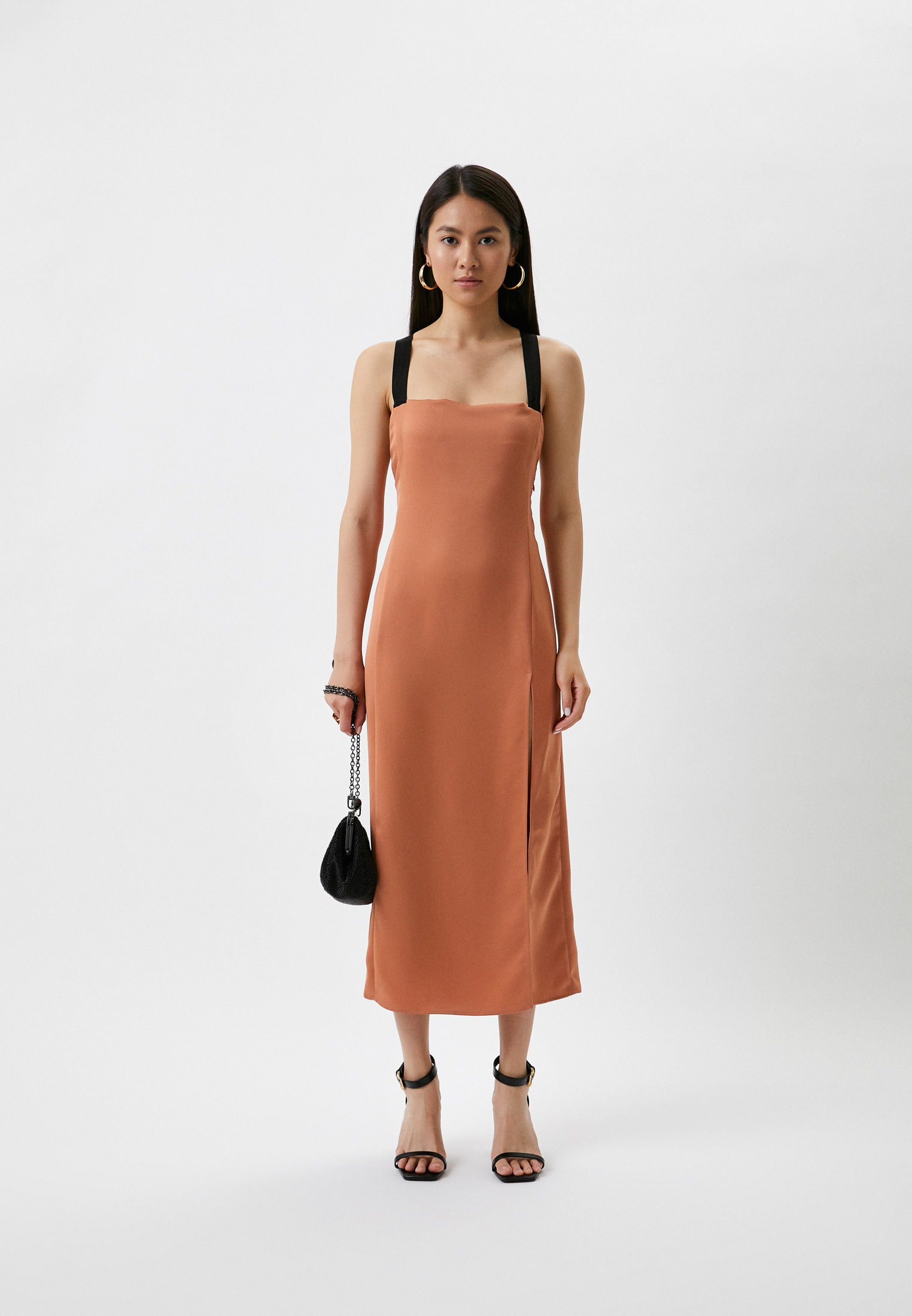 Платье Pinko DRESS TO IMPRESS, цвет: коричневый, RTLABN987501 — купить ...