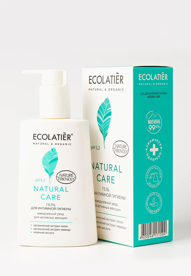 Средство для интимной гигиены Ecolatier при активном образе жизни, цвет ...