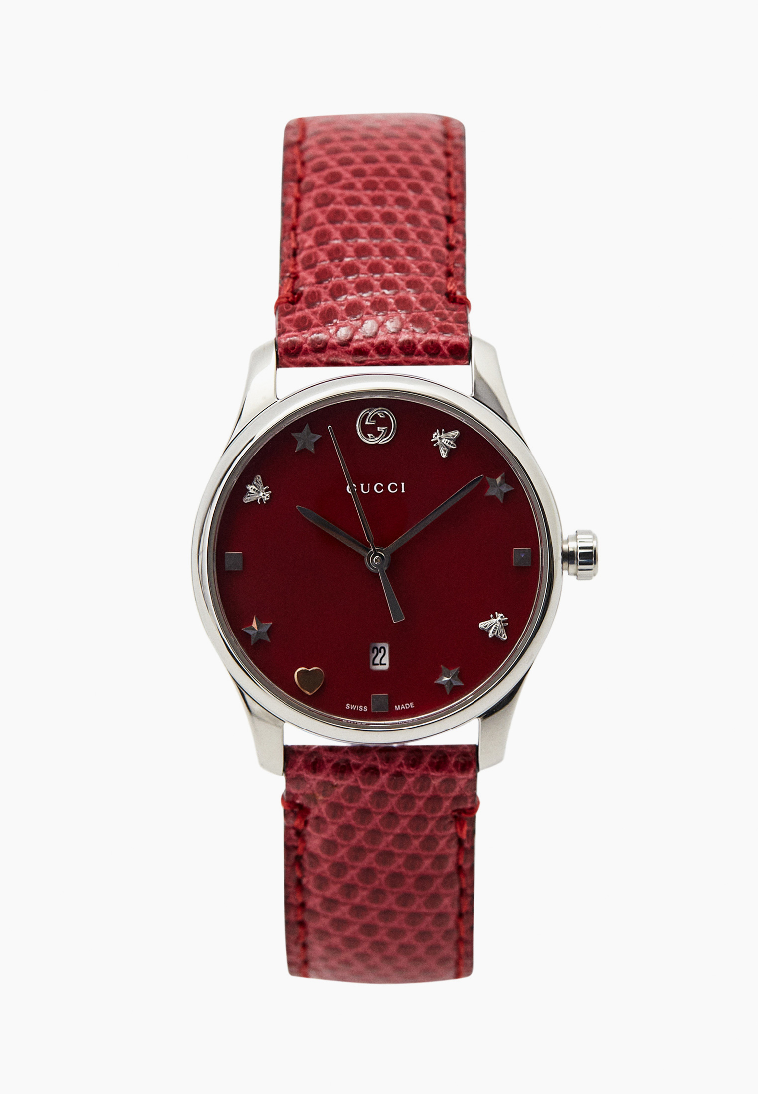 Часы Gucci G-Timeless YA126584, цвет: красный, RTLABO184201 — купить в ...