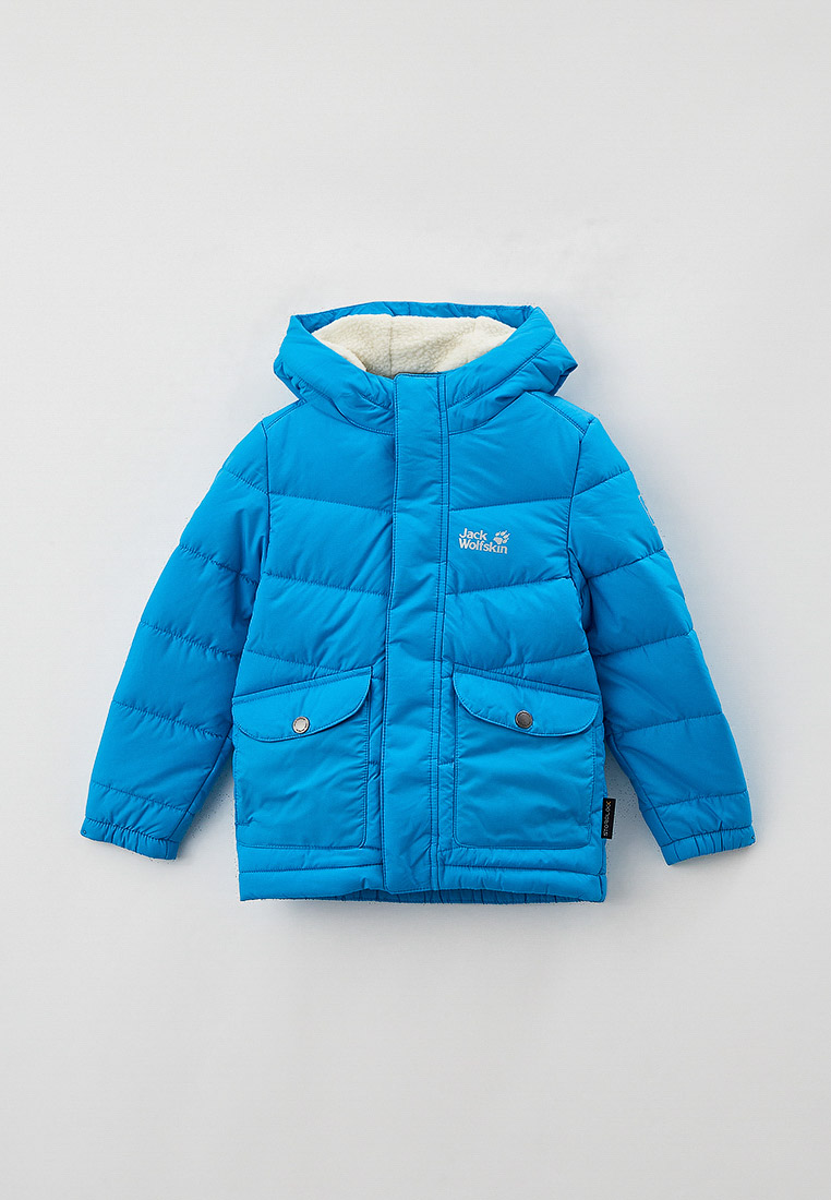 Куртка утепленная Jack Wolfskin SNOW FOX JACKET K, цвет: голубой ...