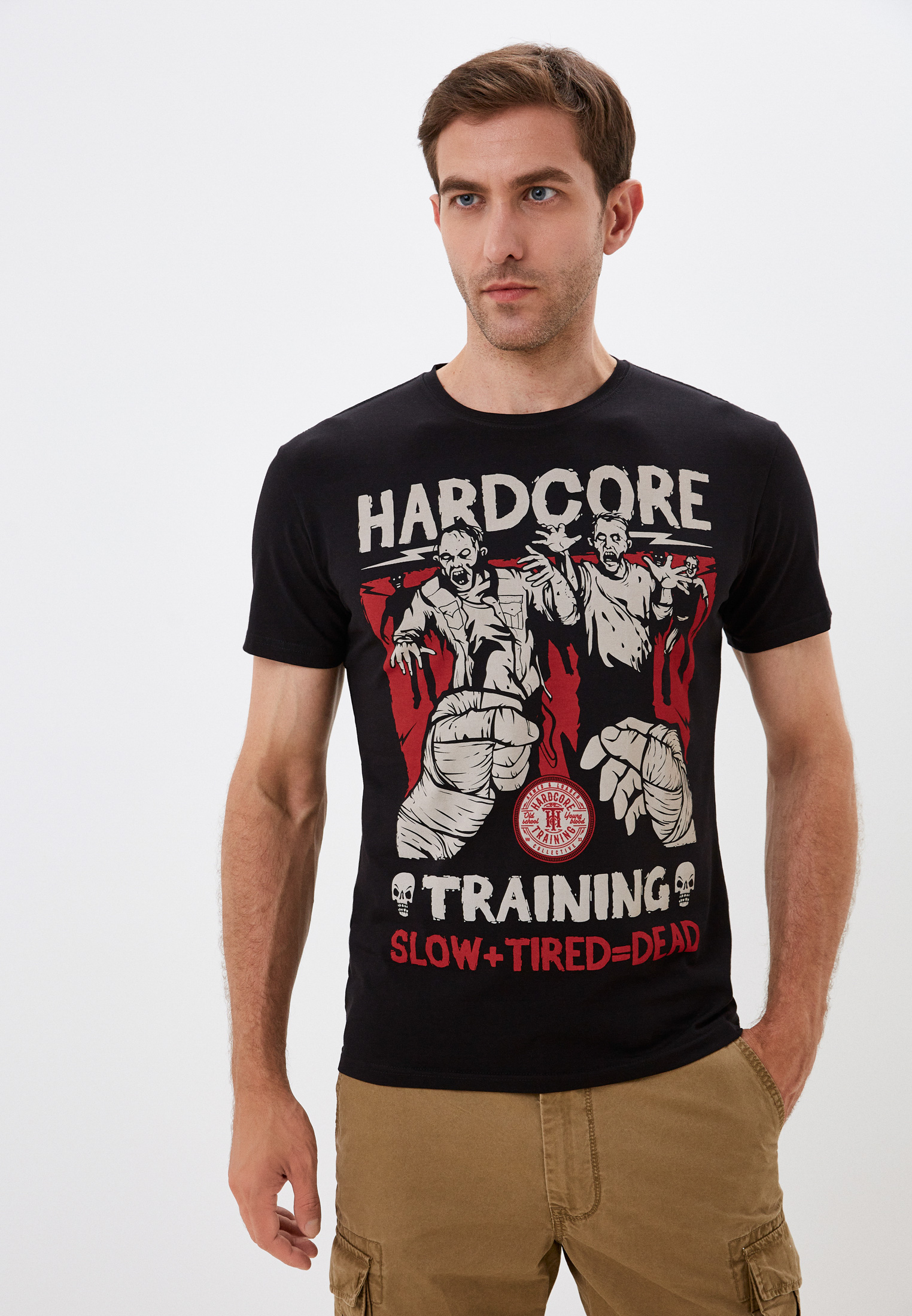 Футболка Hardcore Training Zombie, цвет: черный, RTLABO689101 — купить ...