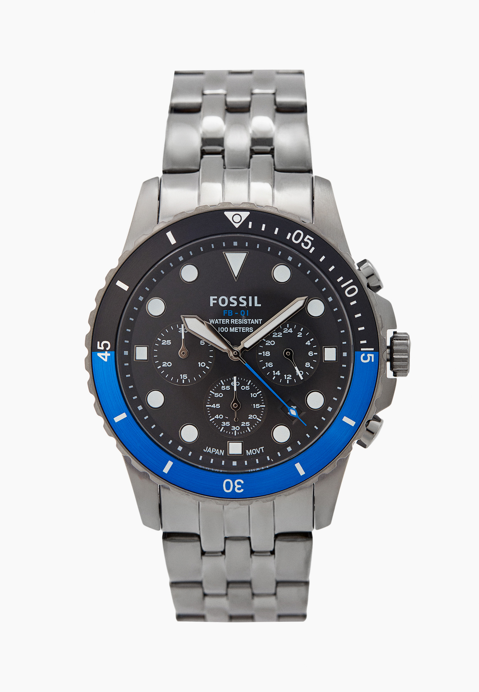 Часы Fossil FS5835, цвет: серебряный, RTLABP295901 — купить в интернет ...