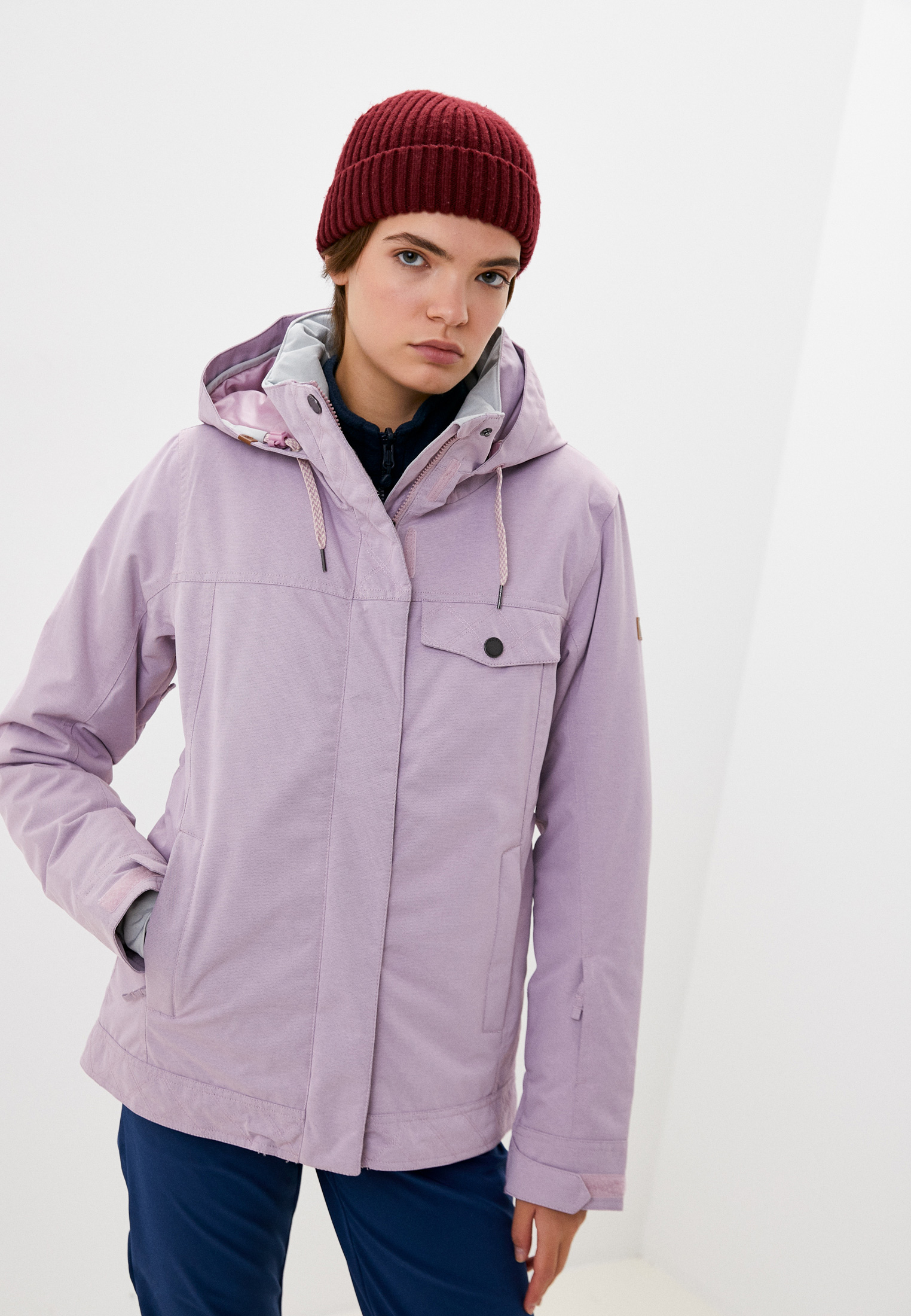 Куртка сноубордическая Roxy DAWN PINK, цвет: розовый, RTLABP324001 ...