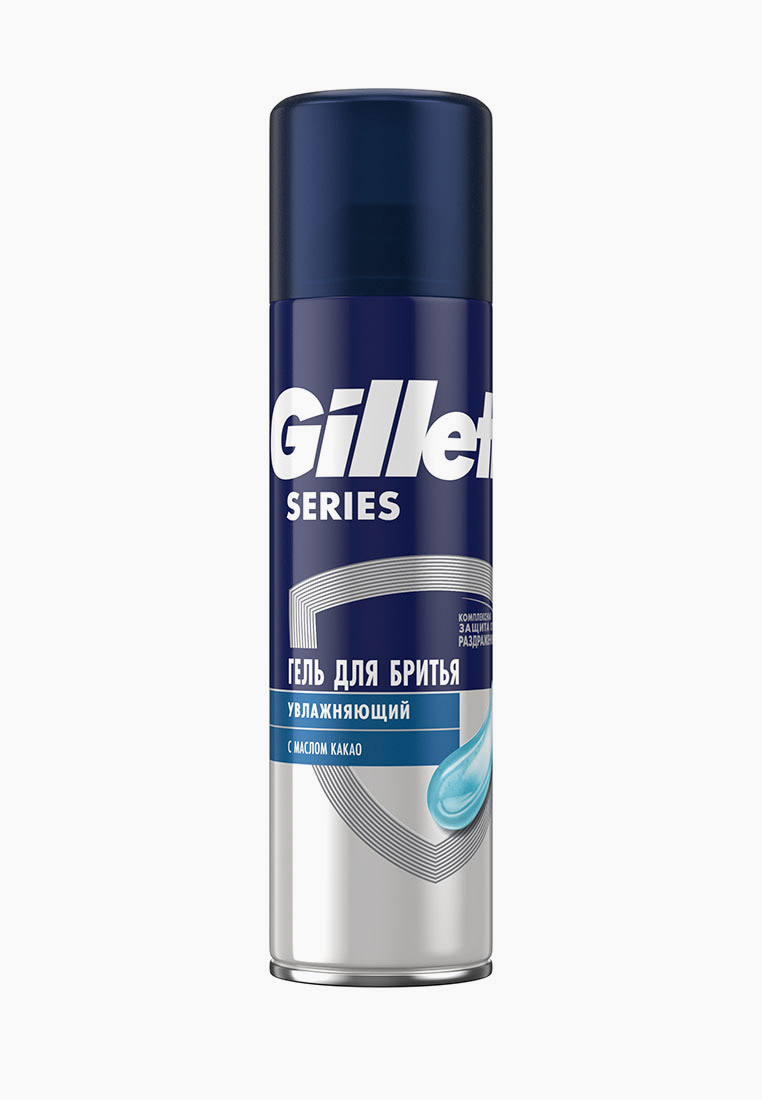Гель для бритья Gillette SERIES увлажняющий, 200 мл, цвет: прозрачный ...