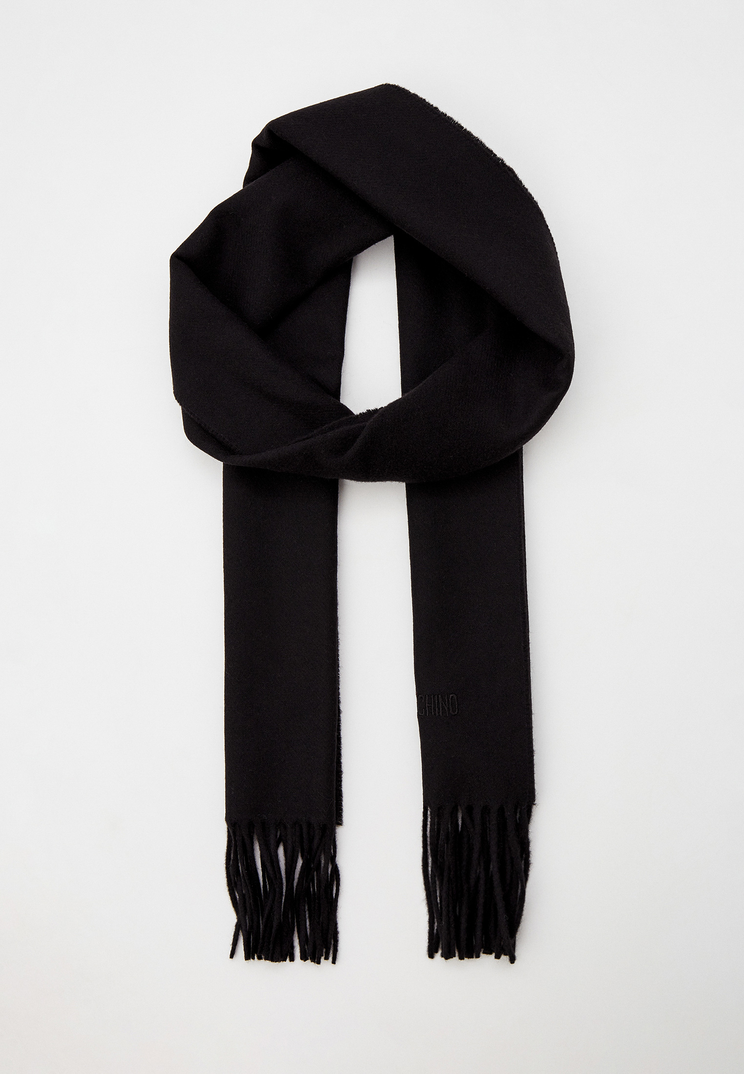 Шарф Moschino, цвет: черный, RTLABQ360301 — купить в интернет-магазине ...