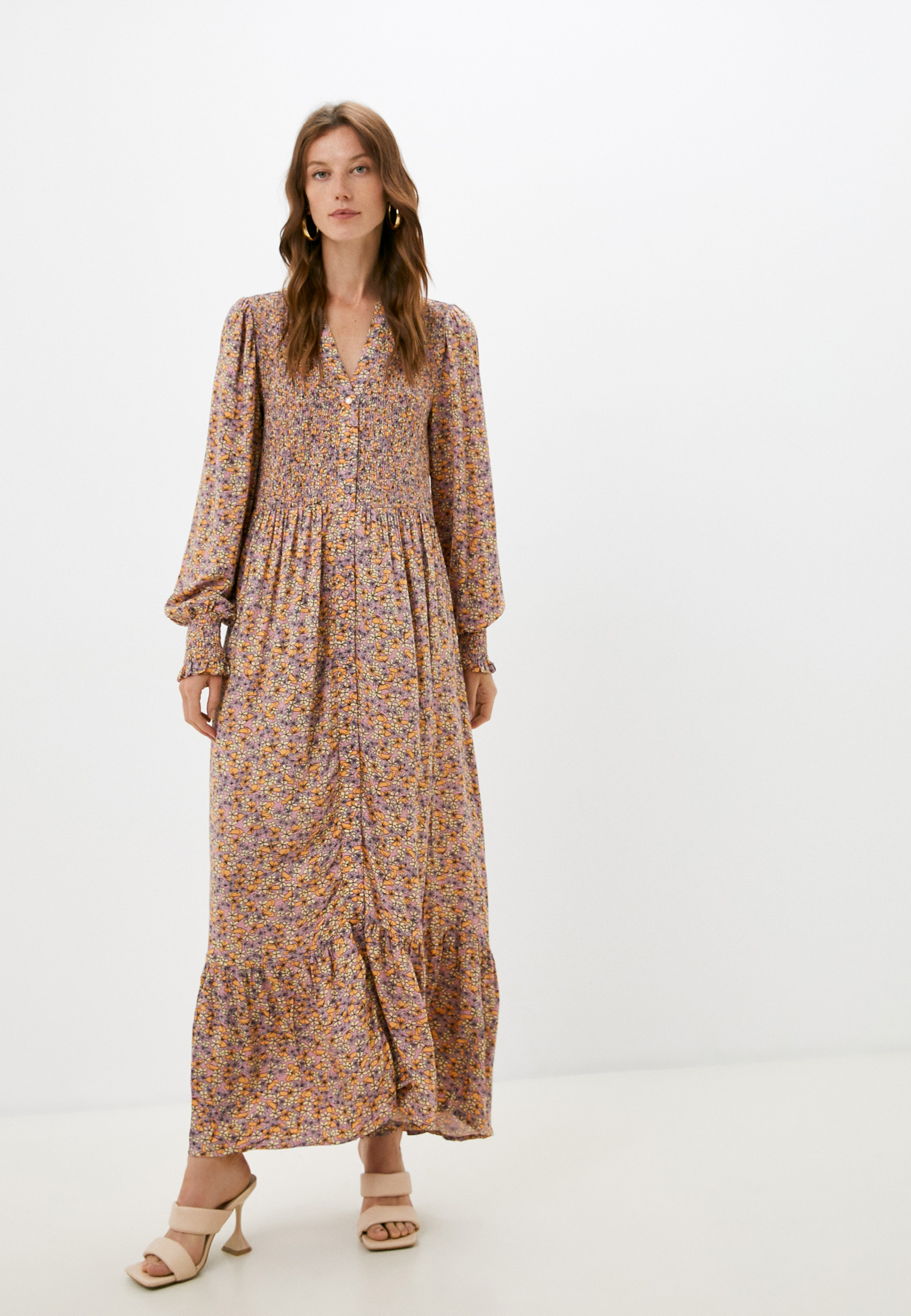 Платье Numph, цвет: мультиколор, RTLABQ468201 — купить в интернет ...