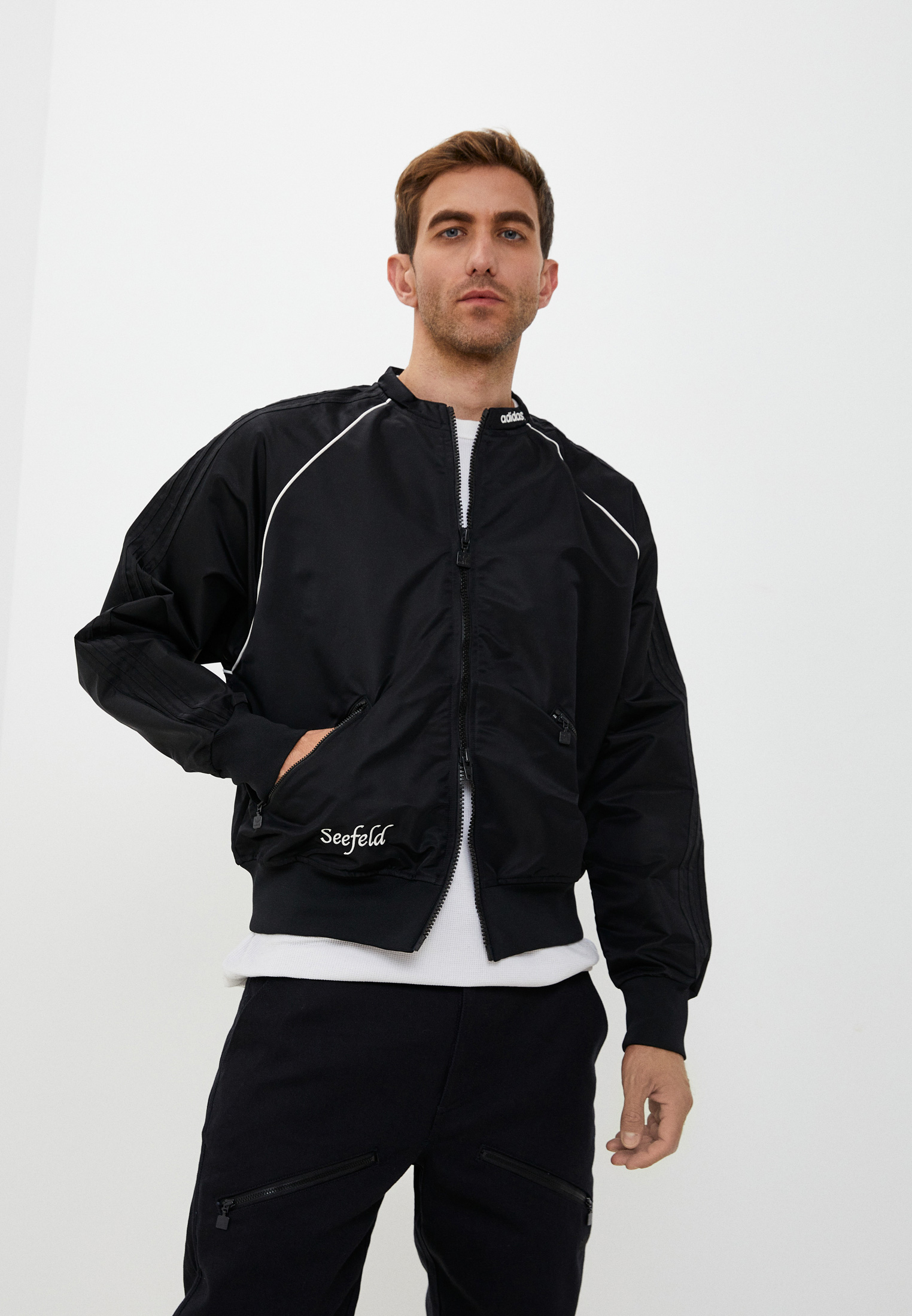 Олимпийка adidas Originals SEEFELD TT, цвет: черный, RTLABQ654801 ...