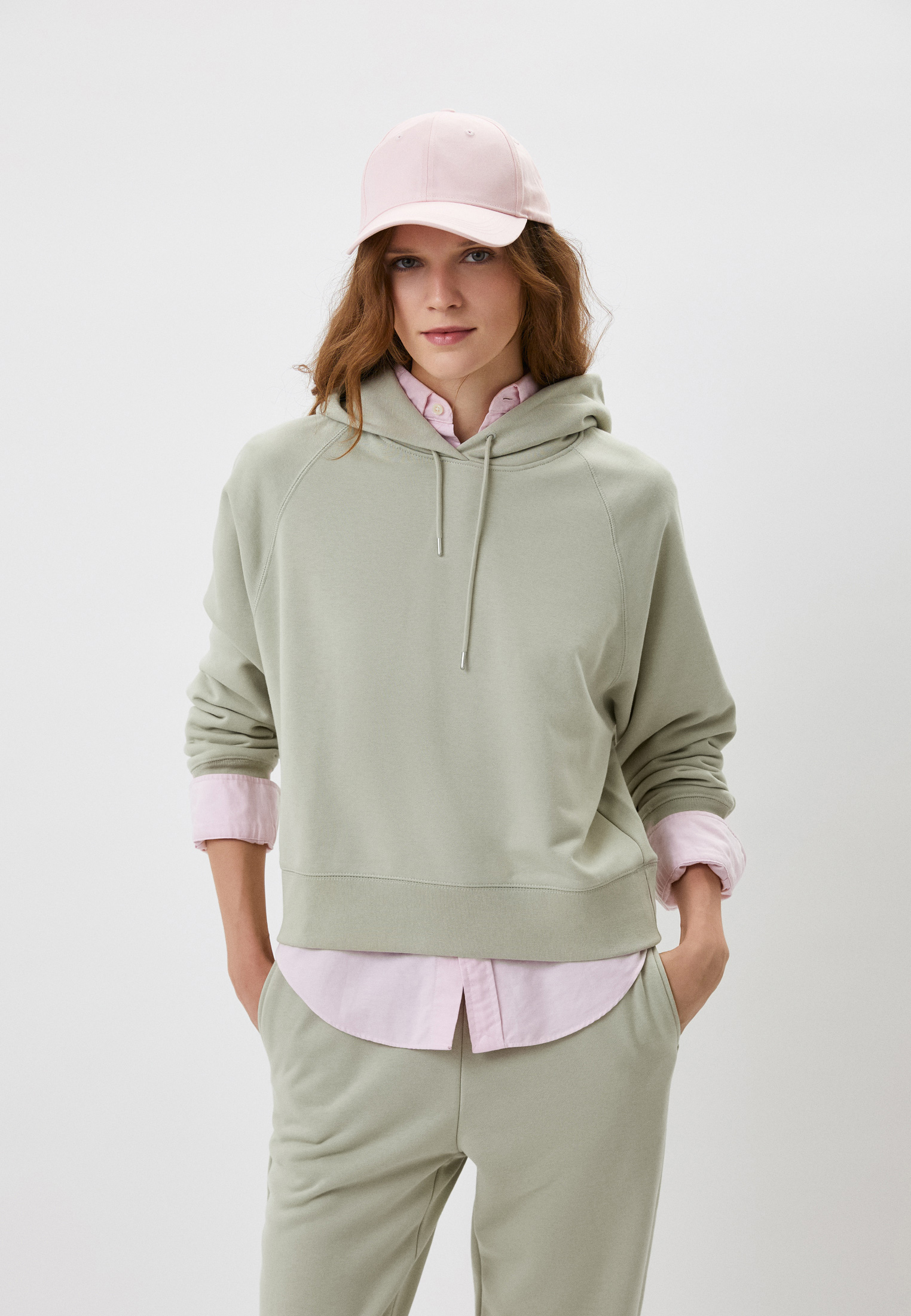 Худи UNIQLO, цвет: зеленый, RTLABW762701 — купить в интернет-магазине ...