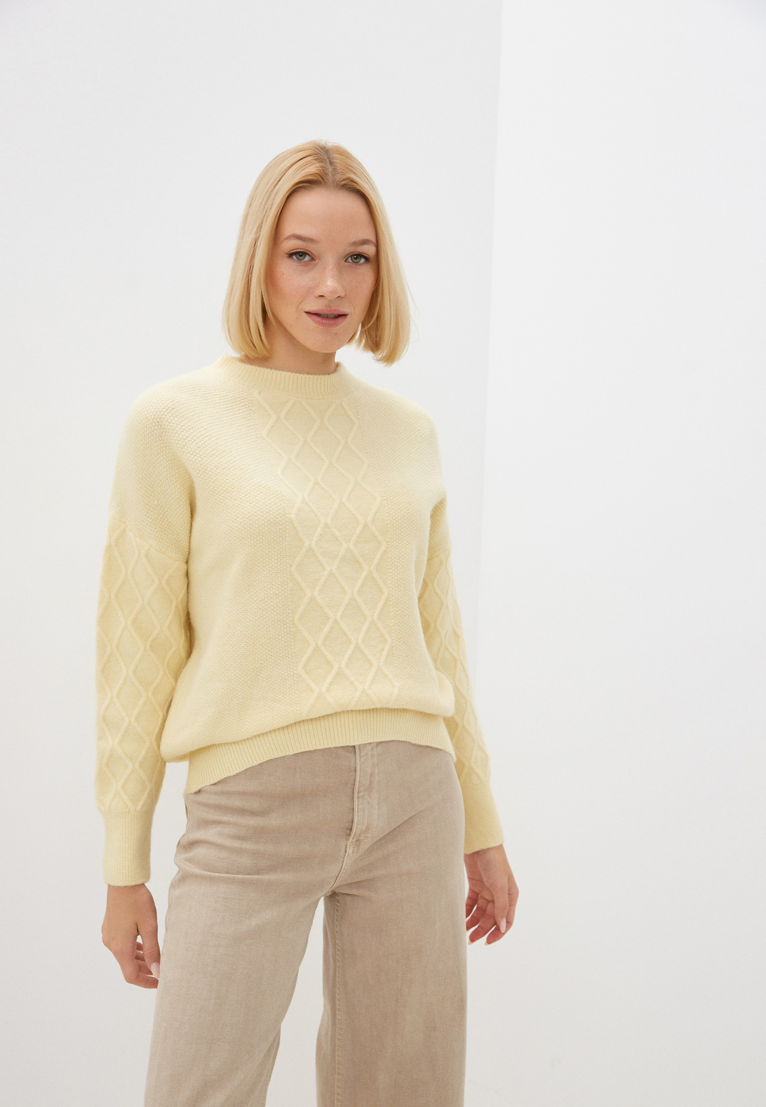 Джемпер Miss Gabby, цвет: желтый, RTLABW912601 — купить в интернет ...