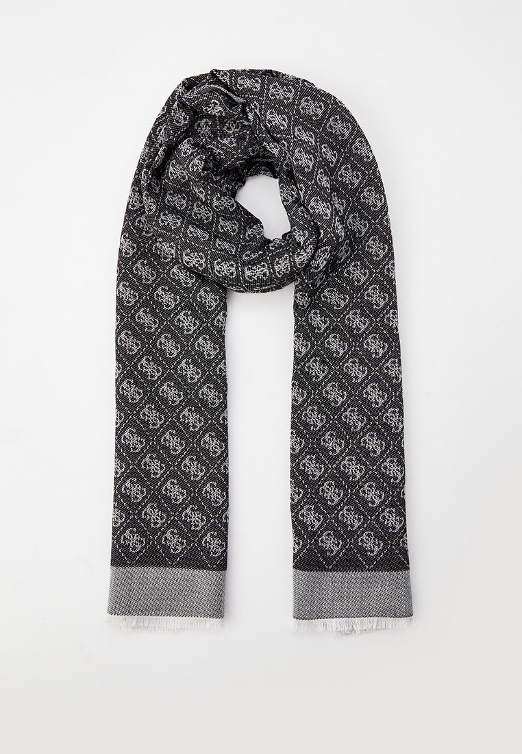Шарф Guess, цвет: черный, RTLABW994401 — купить в интернет-магазине Lamoda
