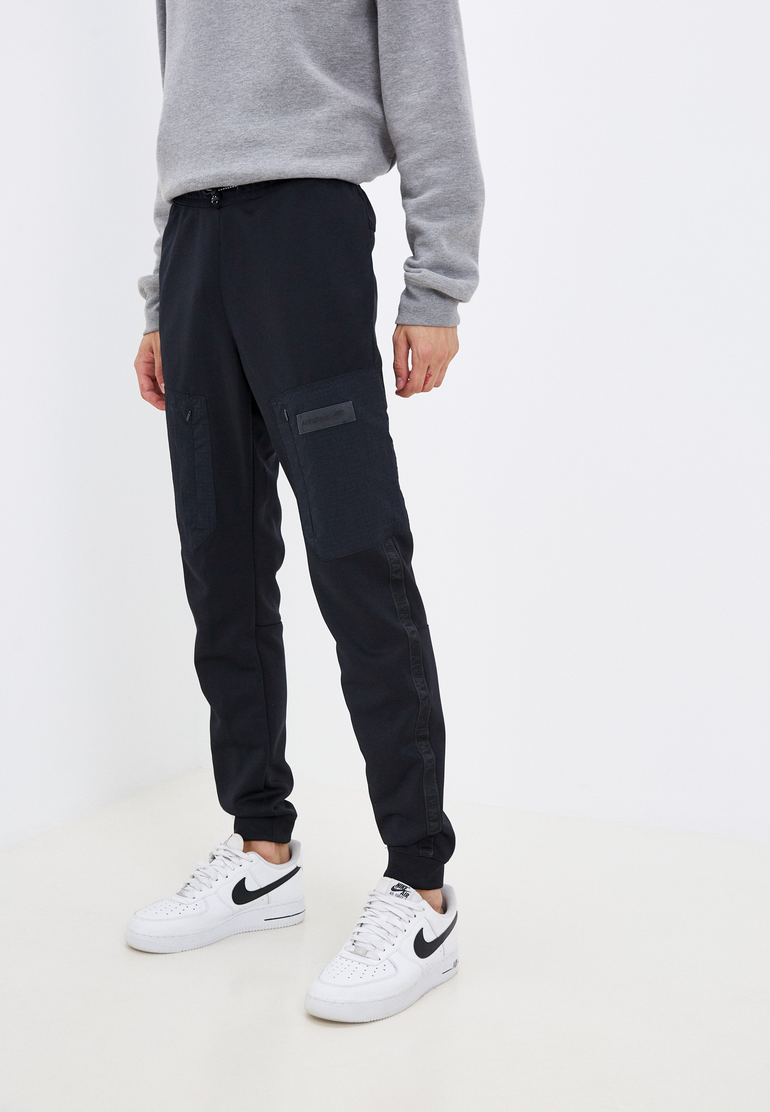 Брюки спортивные Nike M Nsw Air Max Pk Pant цвет черный Rtlabx277701