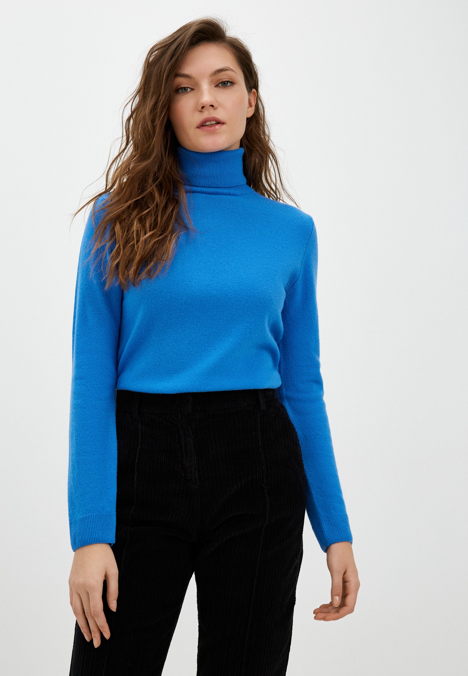 Водолазка United Colors of Benetton, цвет: голубой, RTLACF630101 ...