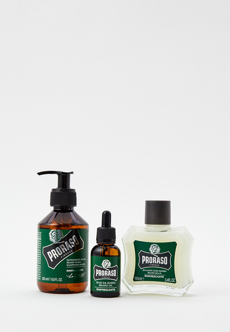 Набор для ухода за бородой Proraso REFRESHING/освежающий, Шампунь для ...
