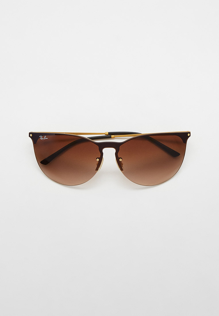 Очки солнцезащитные Ray-Ban® RB3652 901313, цвет: золотой, RTLABY767401 ...