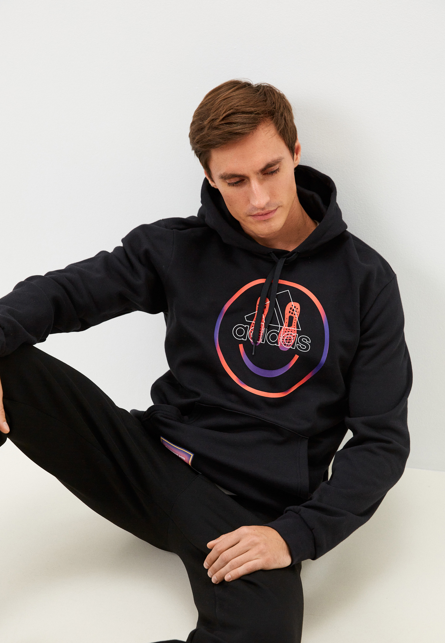 Худи adidas YFM HOODIE, цвет: черный, RTLABY928001 — купить в интернет ...