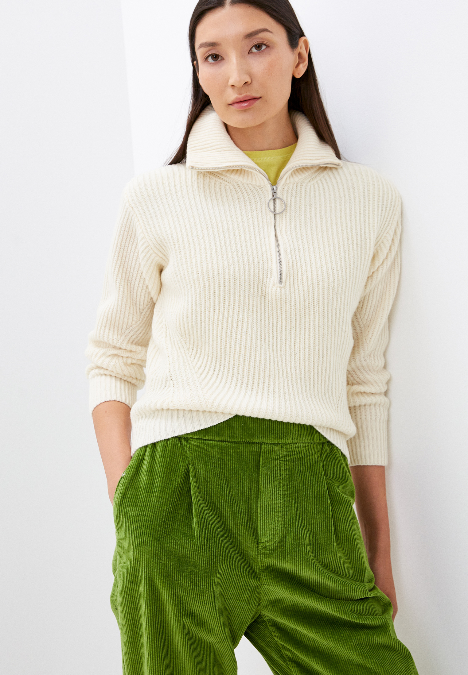 Свитер United Colors of Benetton, цвет: бежевый, RTLABZ339801 — купить ...