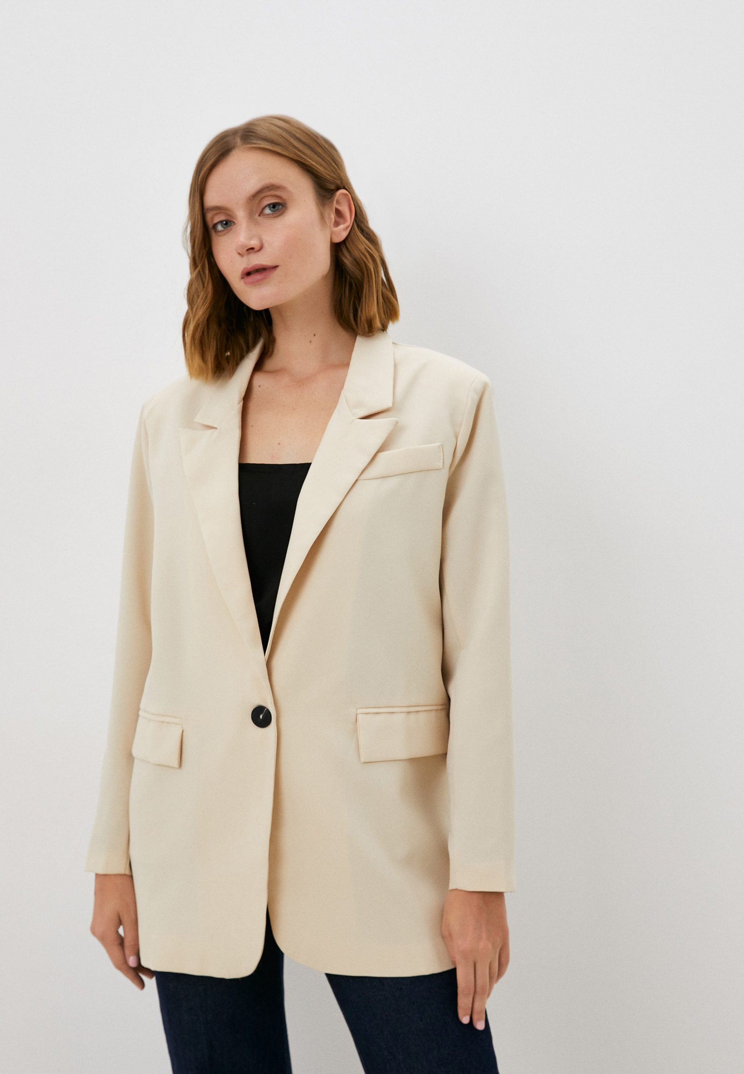 Жакет Moona Store, цвет: бежевый, RTLABZ381501 — купить в интернет ...